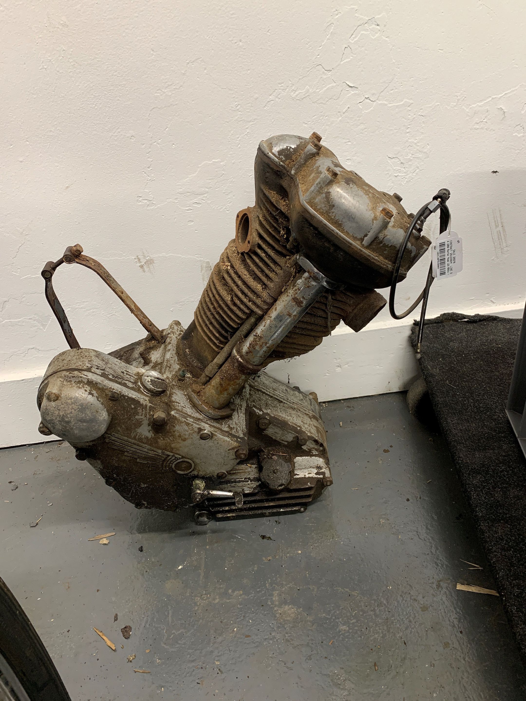 Bonhams Cars : A Panther Model 120 engine