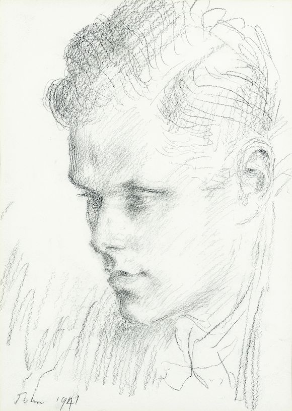 Bonhams : Augustus Edwin John O.M., R.A. (British, 1878-1961) Sir ...