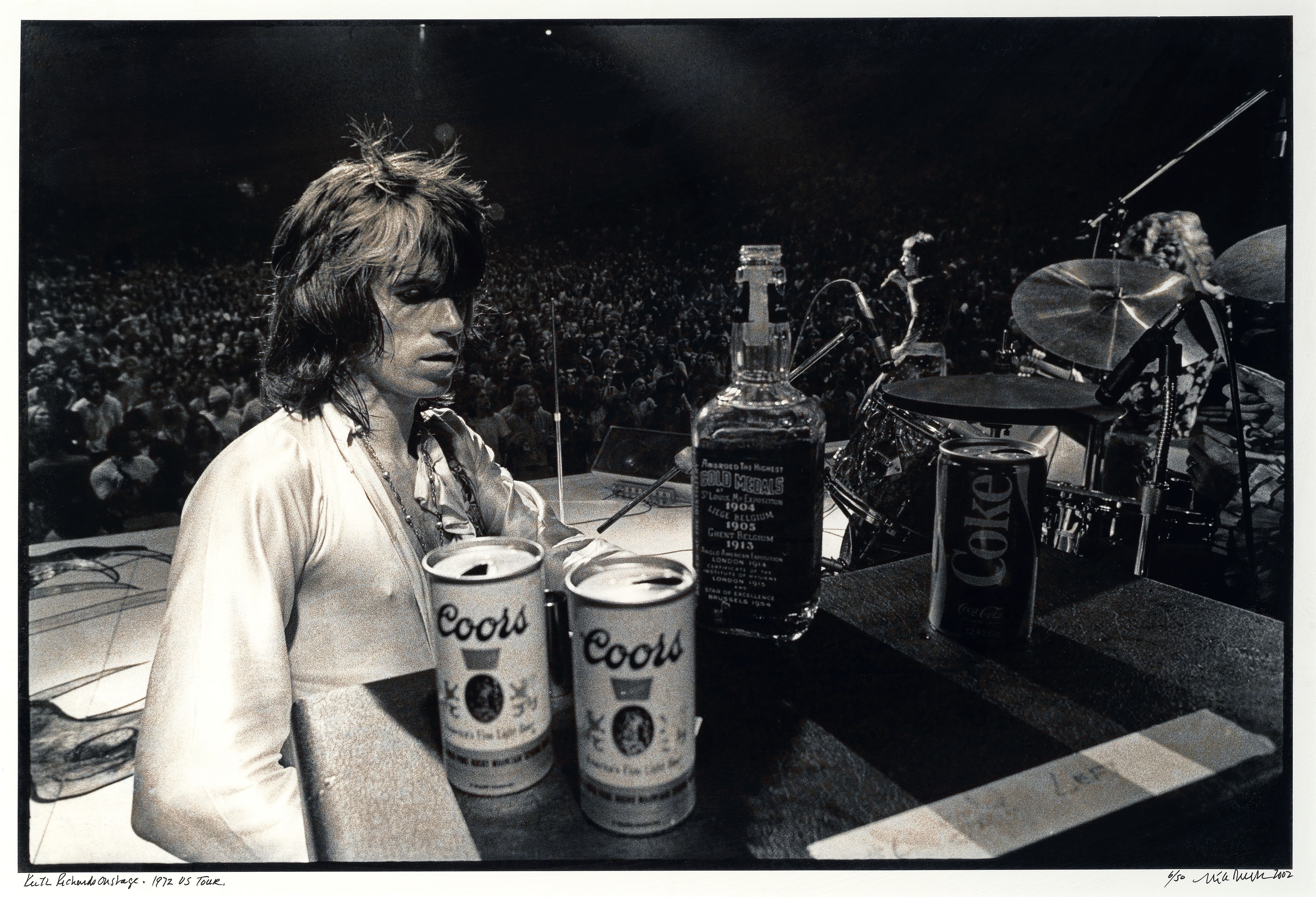 Bonhams : Ethan Russell (American, b.1945) KEITH RICHARDS WITH JACK ...