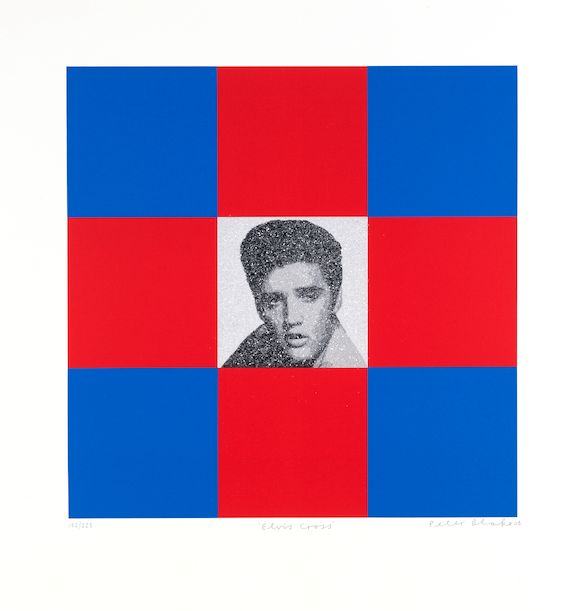 Bonhams : Sir Peter Blake (born 1932) Elvis Cross, 2008 (unframed ...