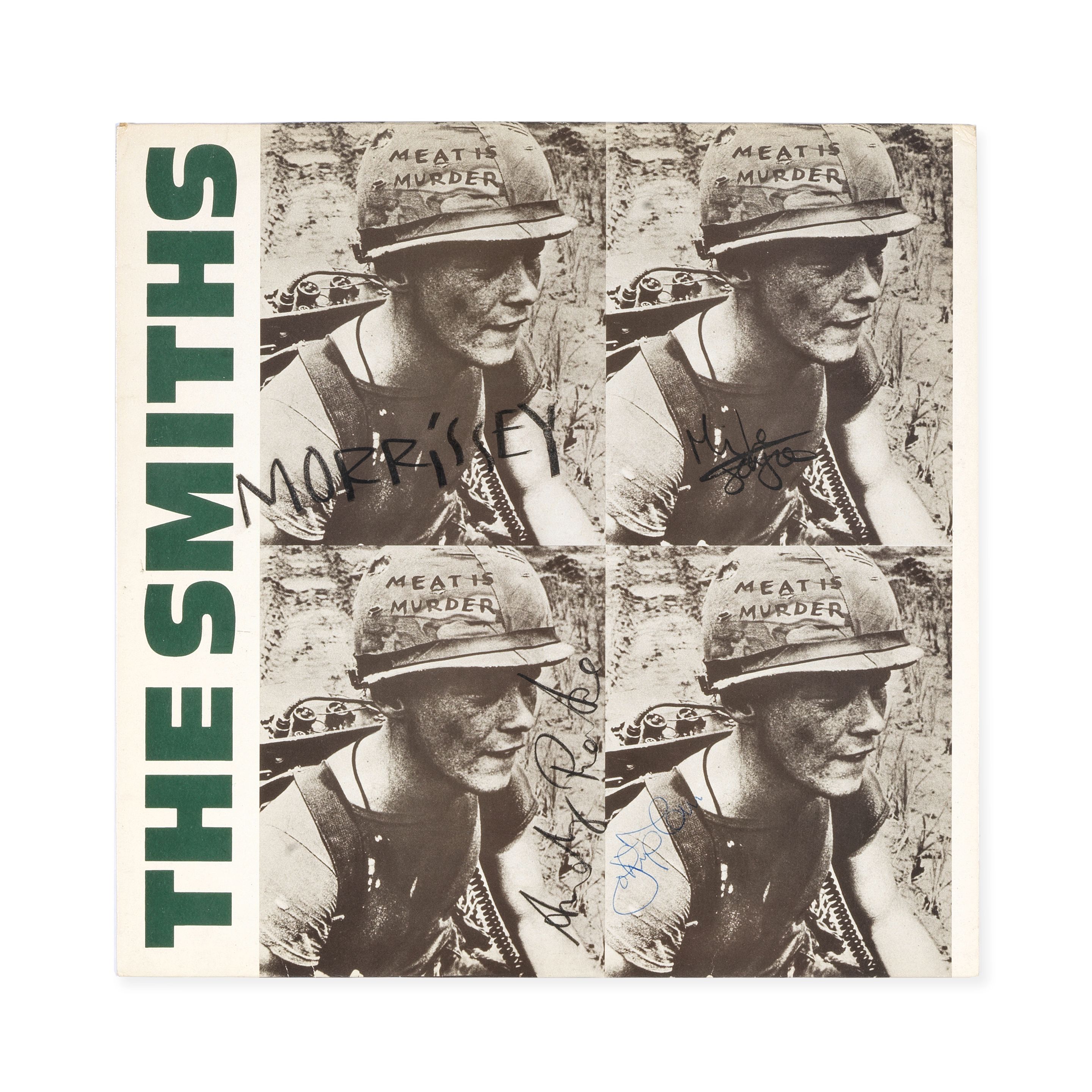 Bonhams : The Smiths An Autographed Copy Of The Album Meat Is Murder ...