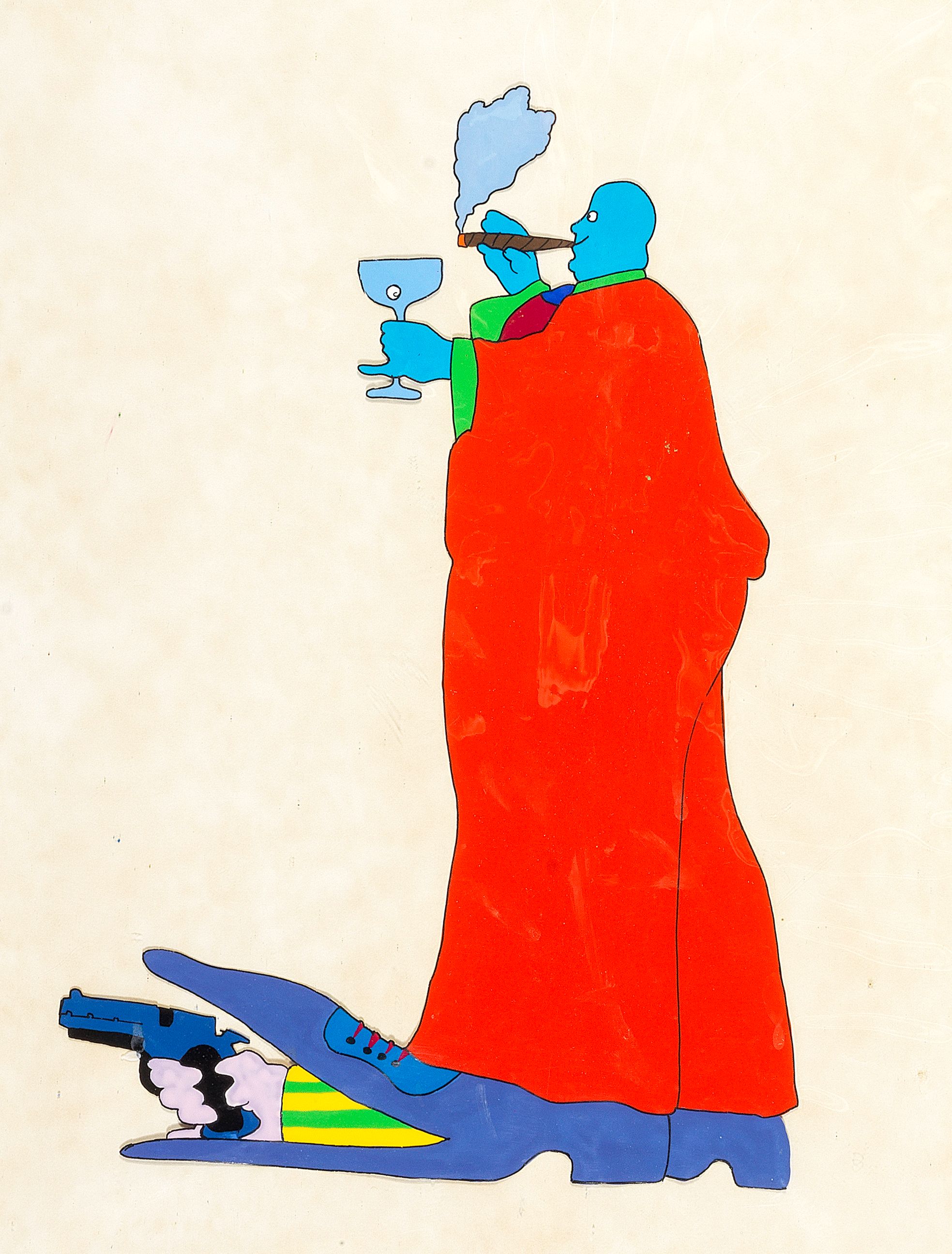 Bonhams : The Beatles An original animation cel of a Hidden Persuader ...