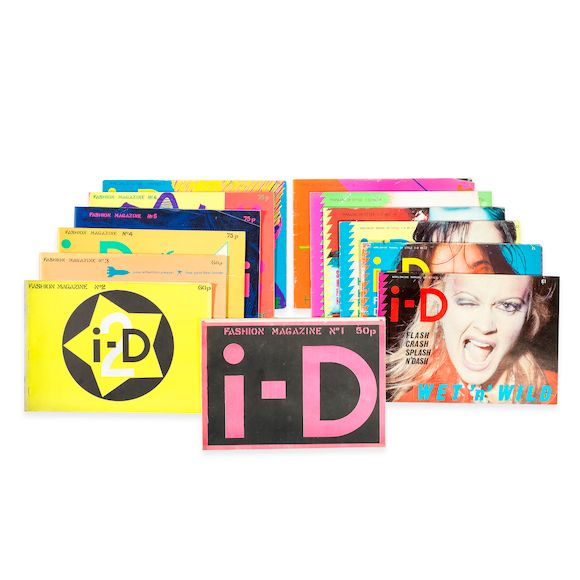 Bonhams : i-D Magazine, A group of i-D magazines for issues 1-13, 1980 13