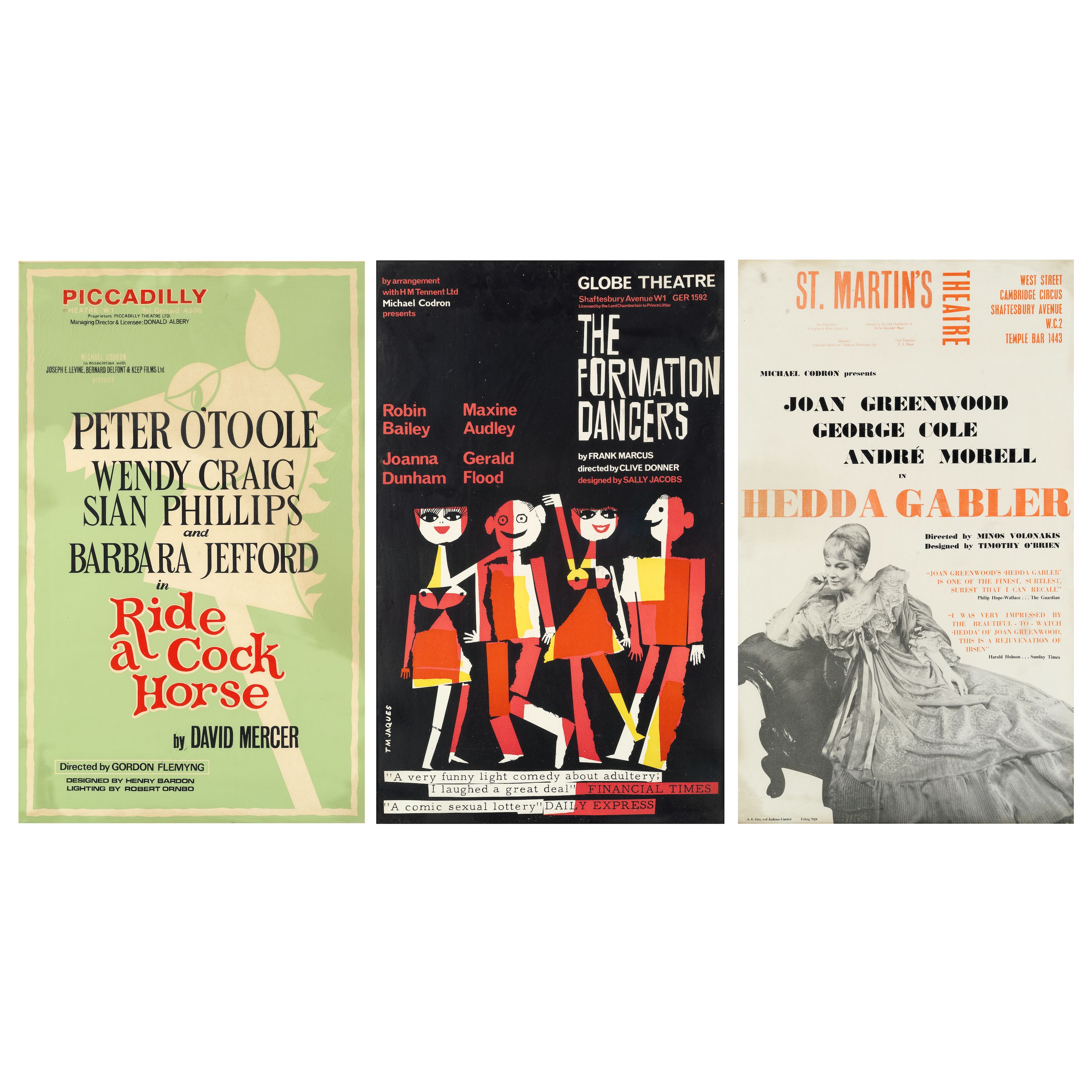 Bonhams : Sir Michael Codron A Group of Theatre Posters for Sir Michael ...