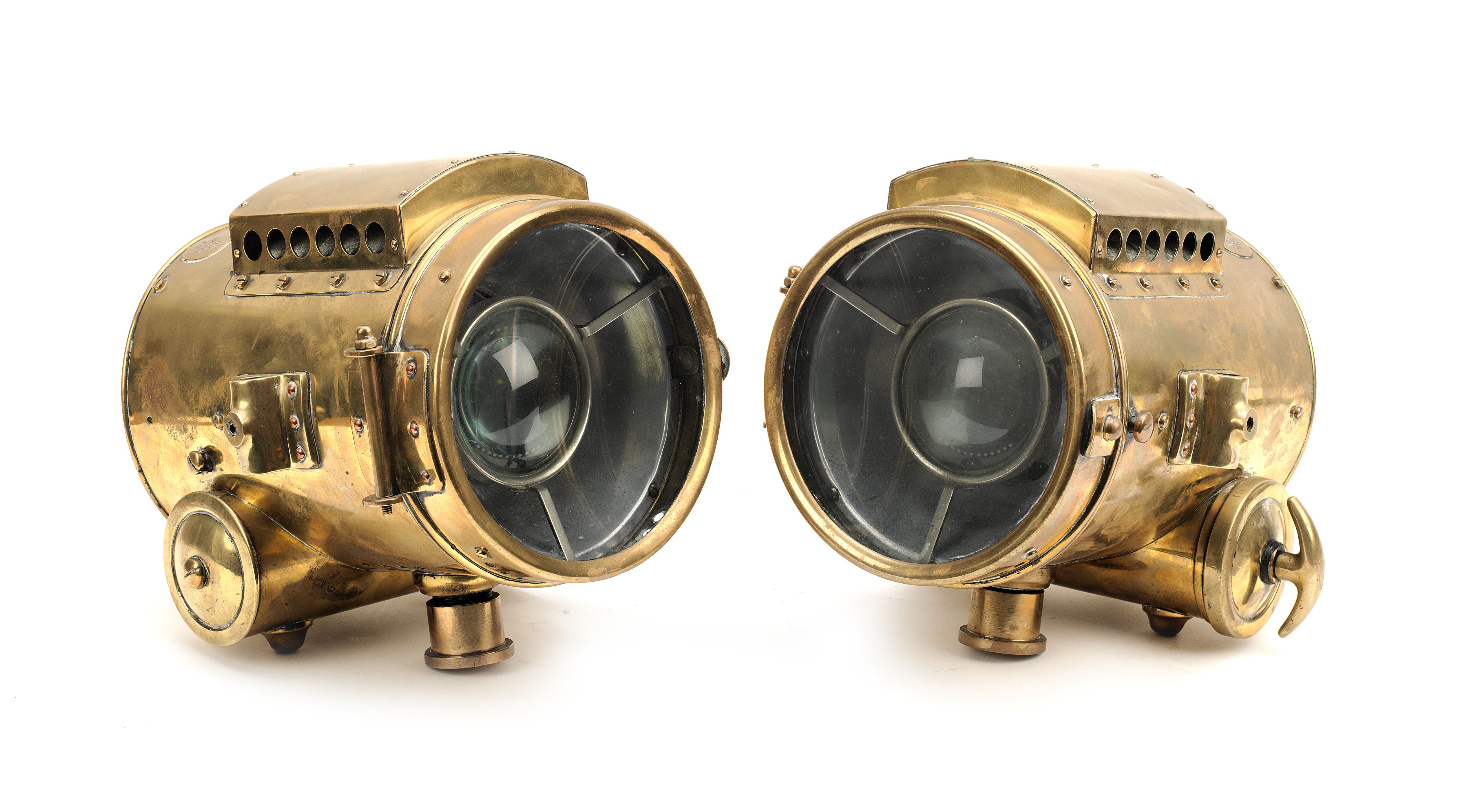 Bonhams Cars : A GOOD PAIR OF 'AUTOCLIPSE' SELF-GENERATING ACETYLENE ...