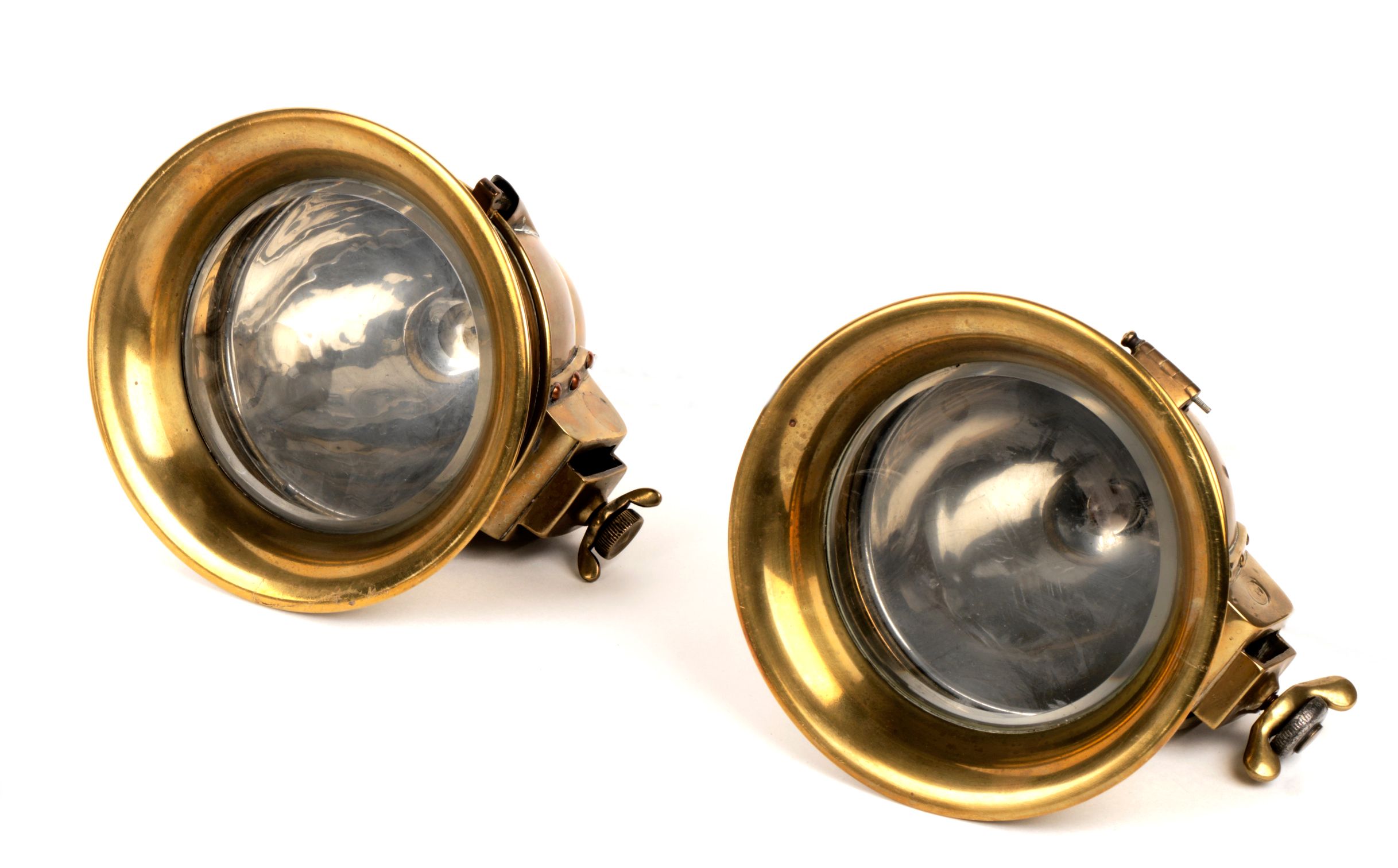 Bonhams Cars : A pair of CAV model "H.S." electric sidelamps, ((2))