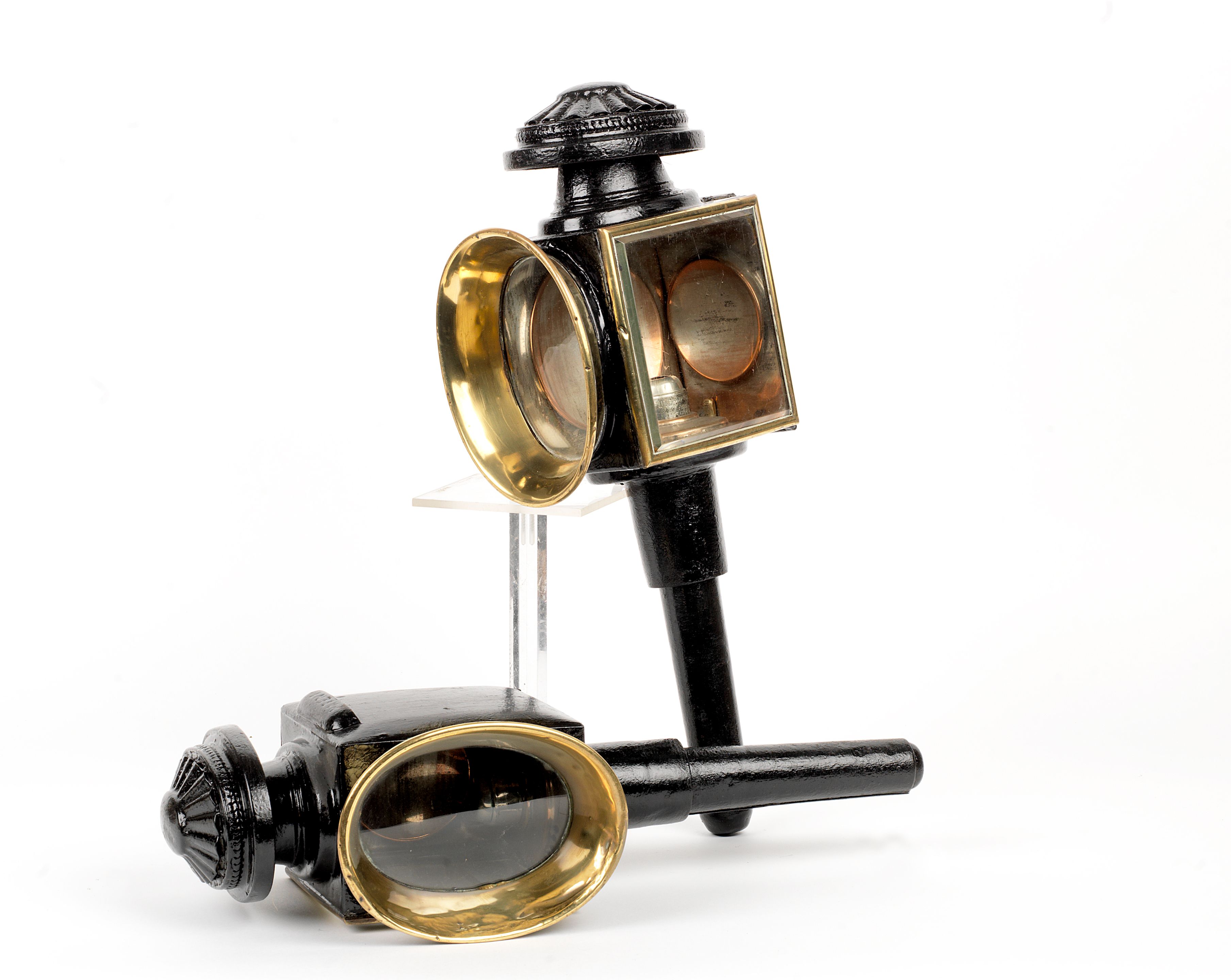 Bonhams Cars : A pair of candle coach lamps by Hutchings & Co ...