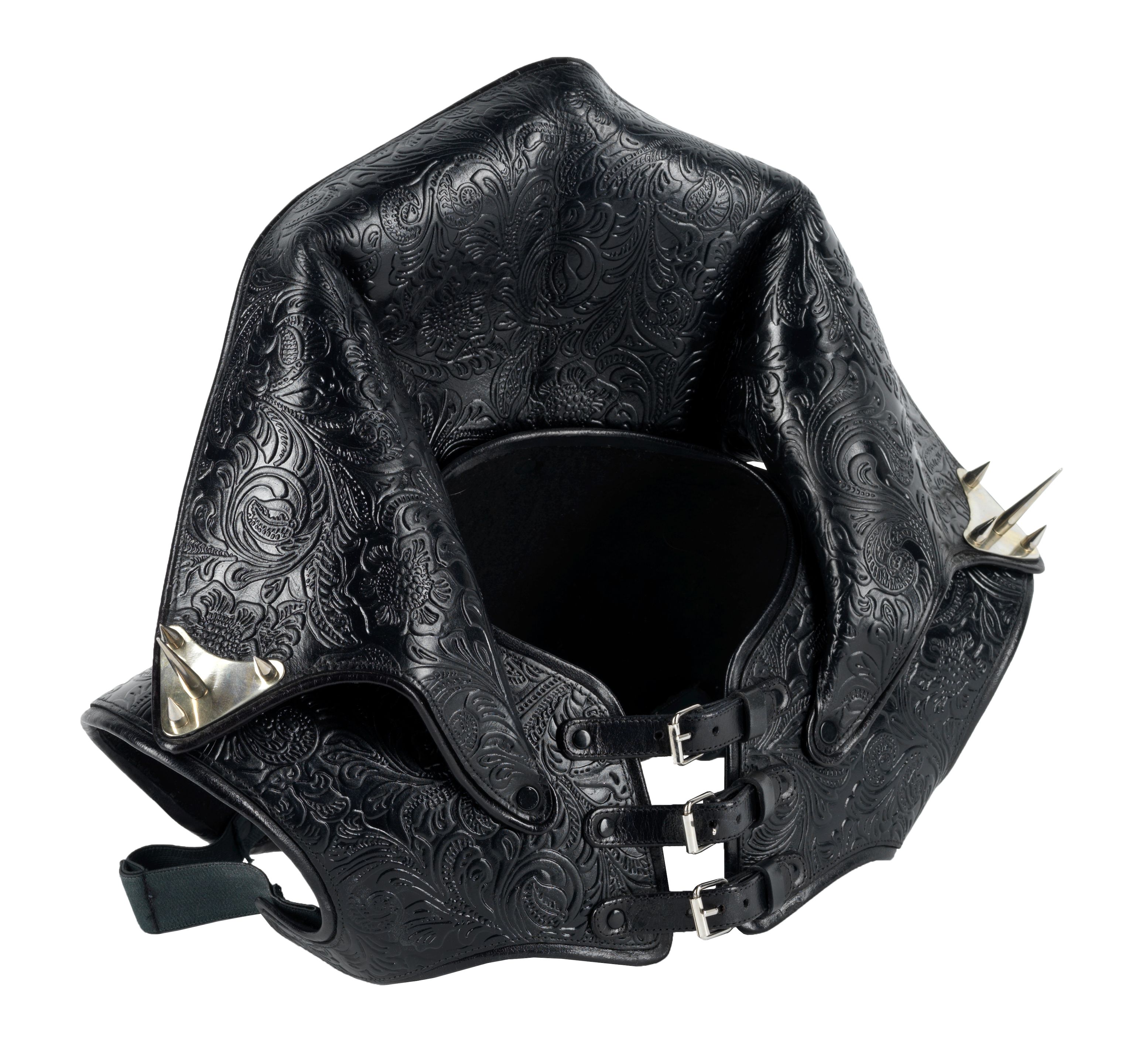 Bonhams : Nicki Minaj A black leather collar made by Cecilio Castrillo ...