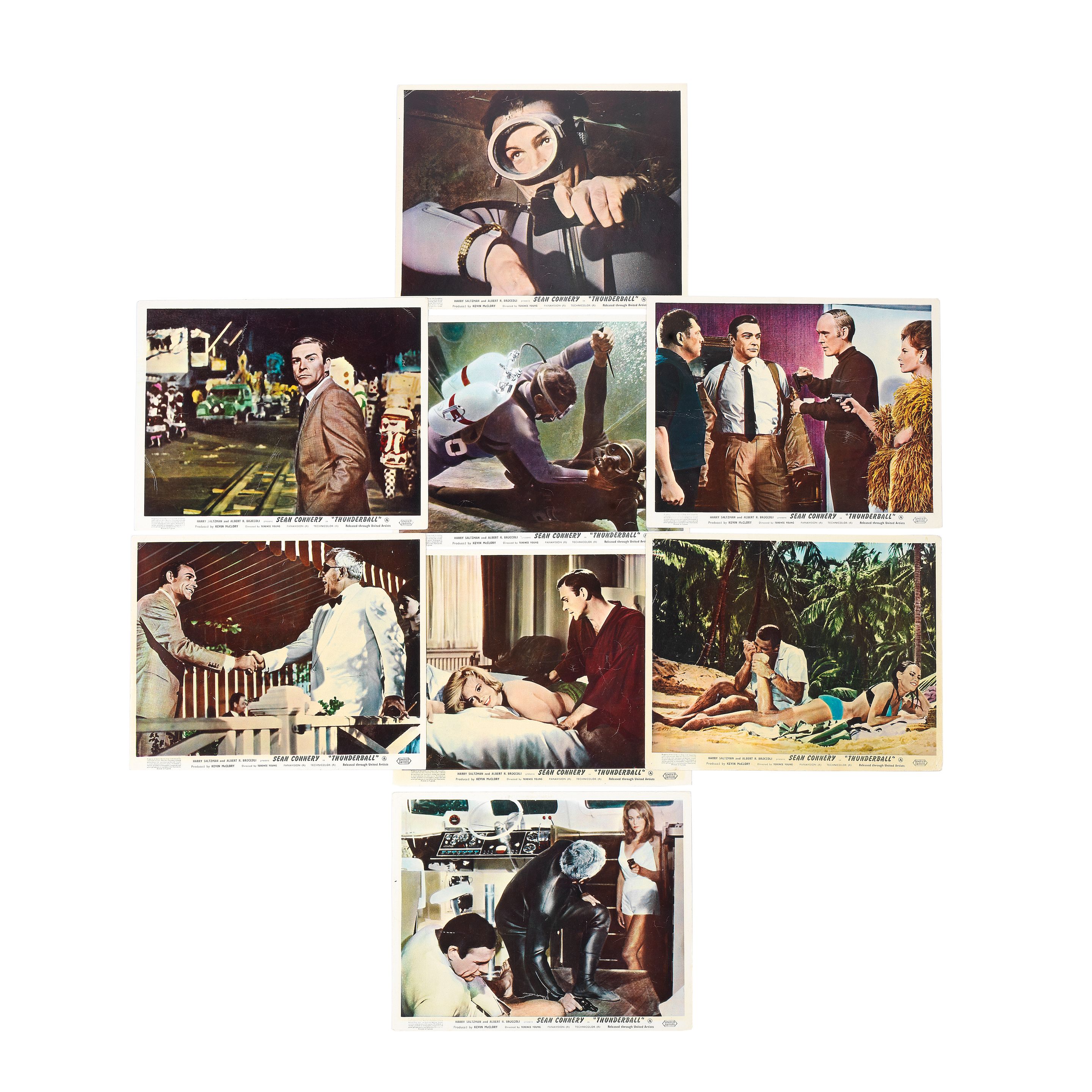 Bonhams : James Bond A Set of Front of House Stills from Thunderball ...