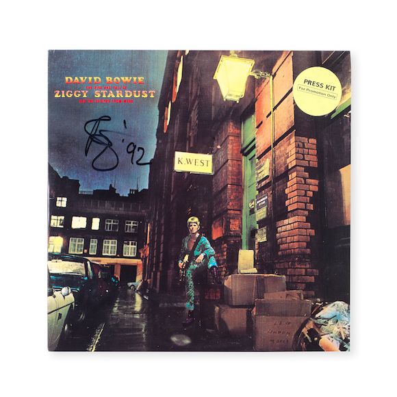 Bonhams : David Bowie: An Autographed Promo Copy Of The Rykodisc Issue ...