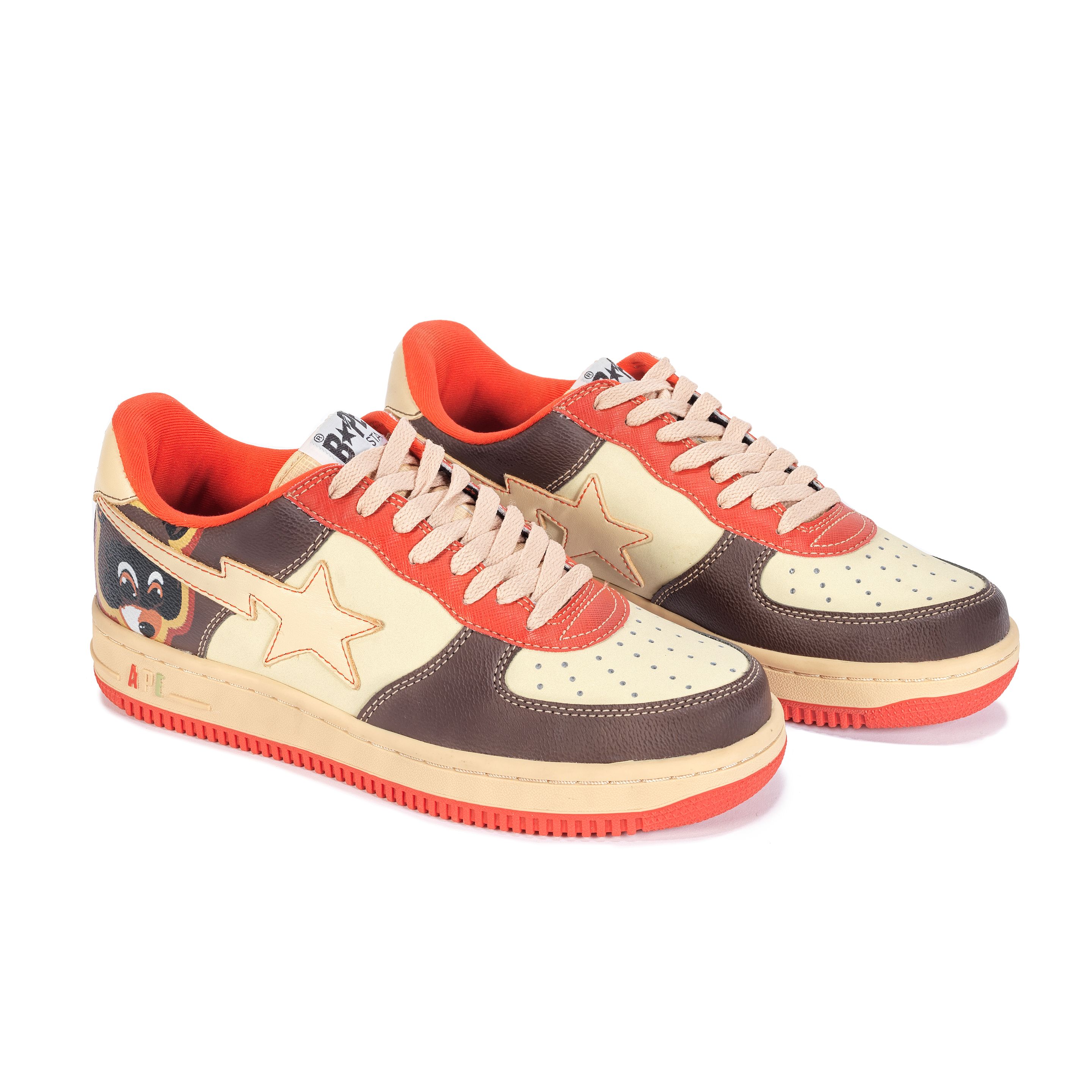 Bonhams : A Bathing Ape x Kanye West A Pair of Bapesta College Dropout ...