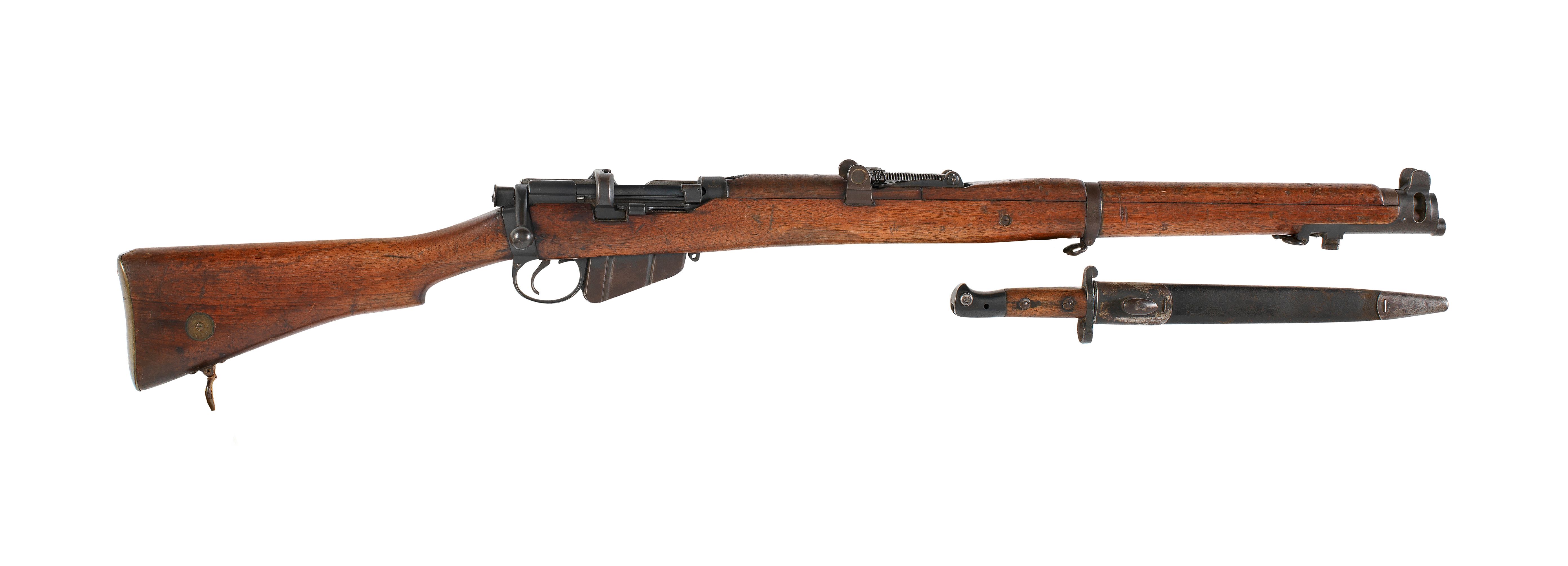 A .303 (British) 'SMLE Mk.III' bolt-action service rifle by Lee-Enfield ...