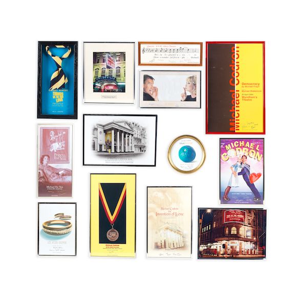 Bonhams : Sir Michael Codron: A group of original framed first night ...