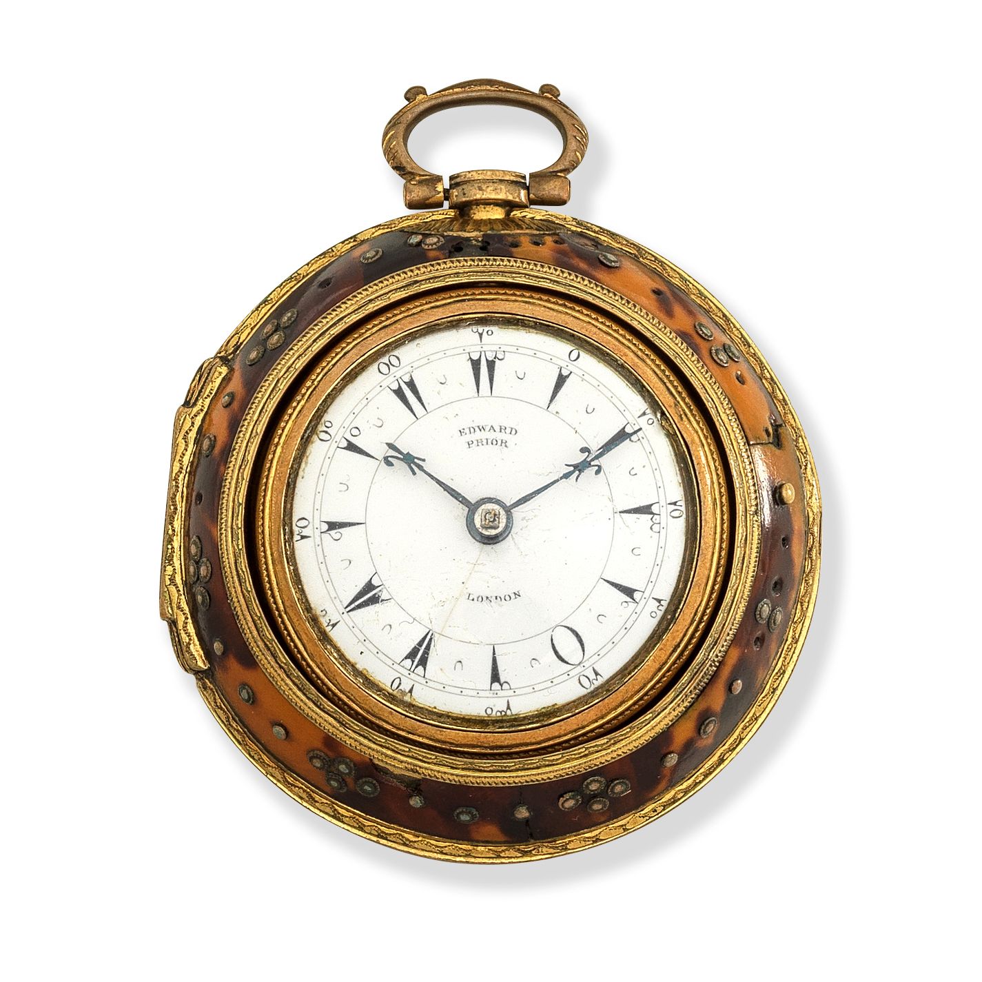 Bonhams : Edward Prior, London. A gilt key wind triple cased pocket ...