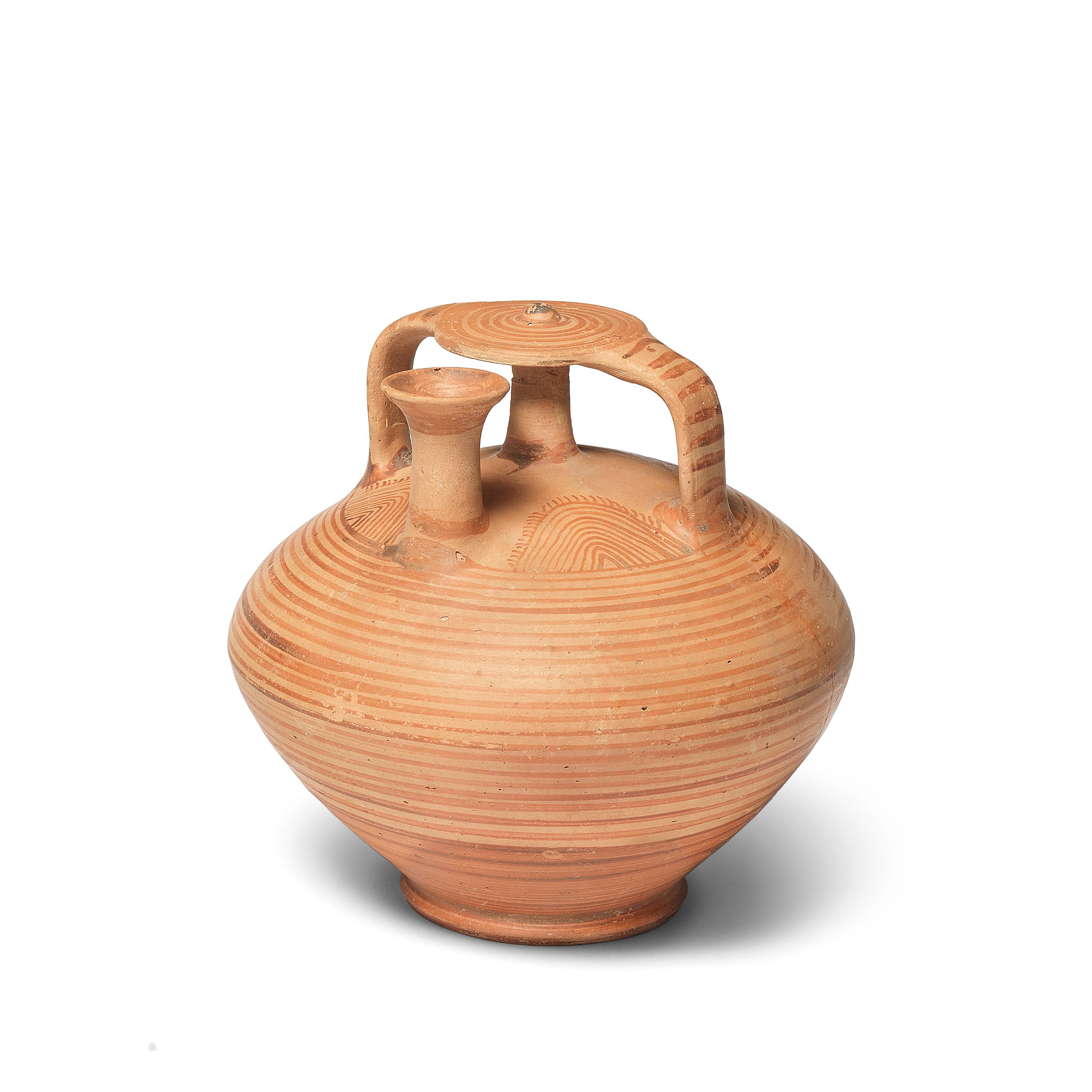 Bonhams : A Mycenaean pottery stirrup-jar