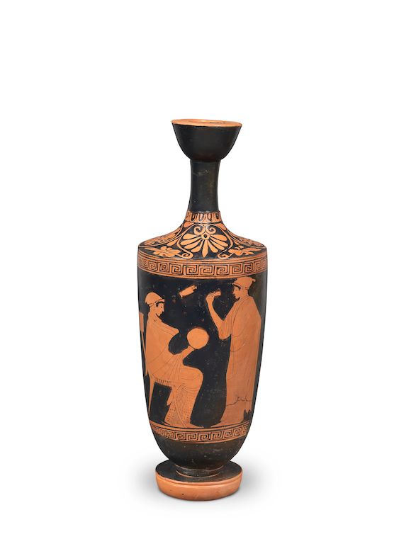 Bonhams : A large Attic red-figure lekythos