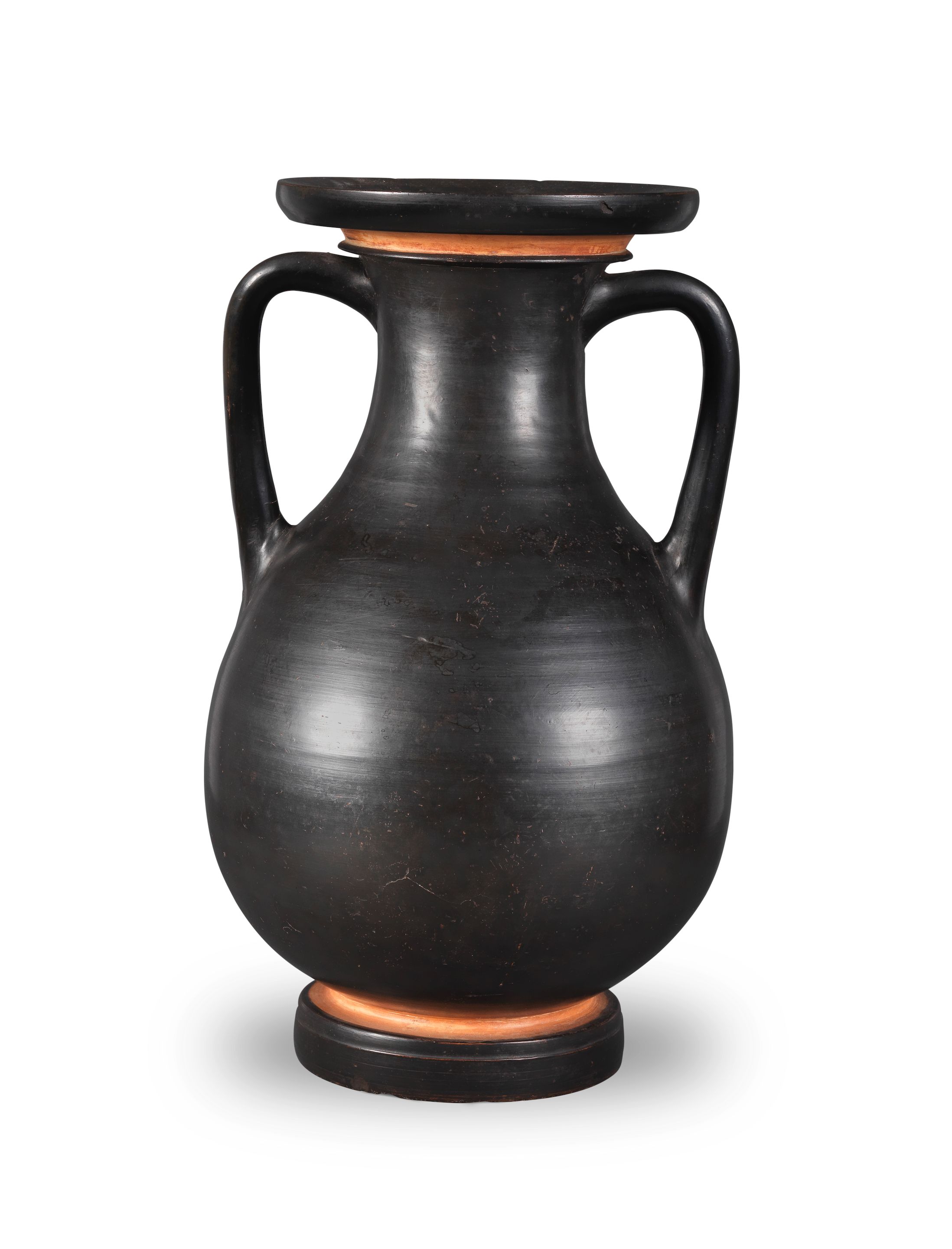 Bonhams : A Greek black-glazed pelike