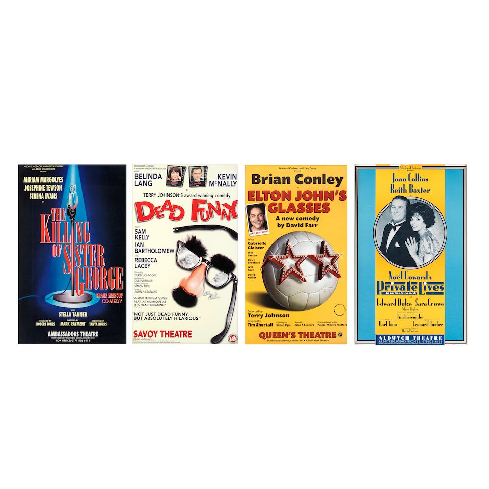 Sir Michael Codron: A Group of Theatre Posters for Sir Michael Codron ...
