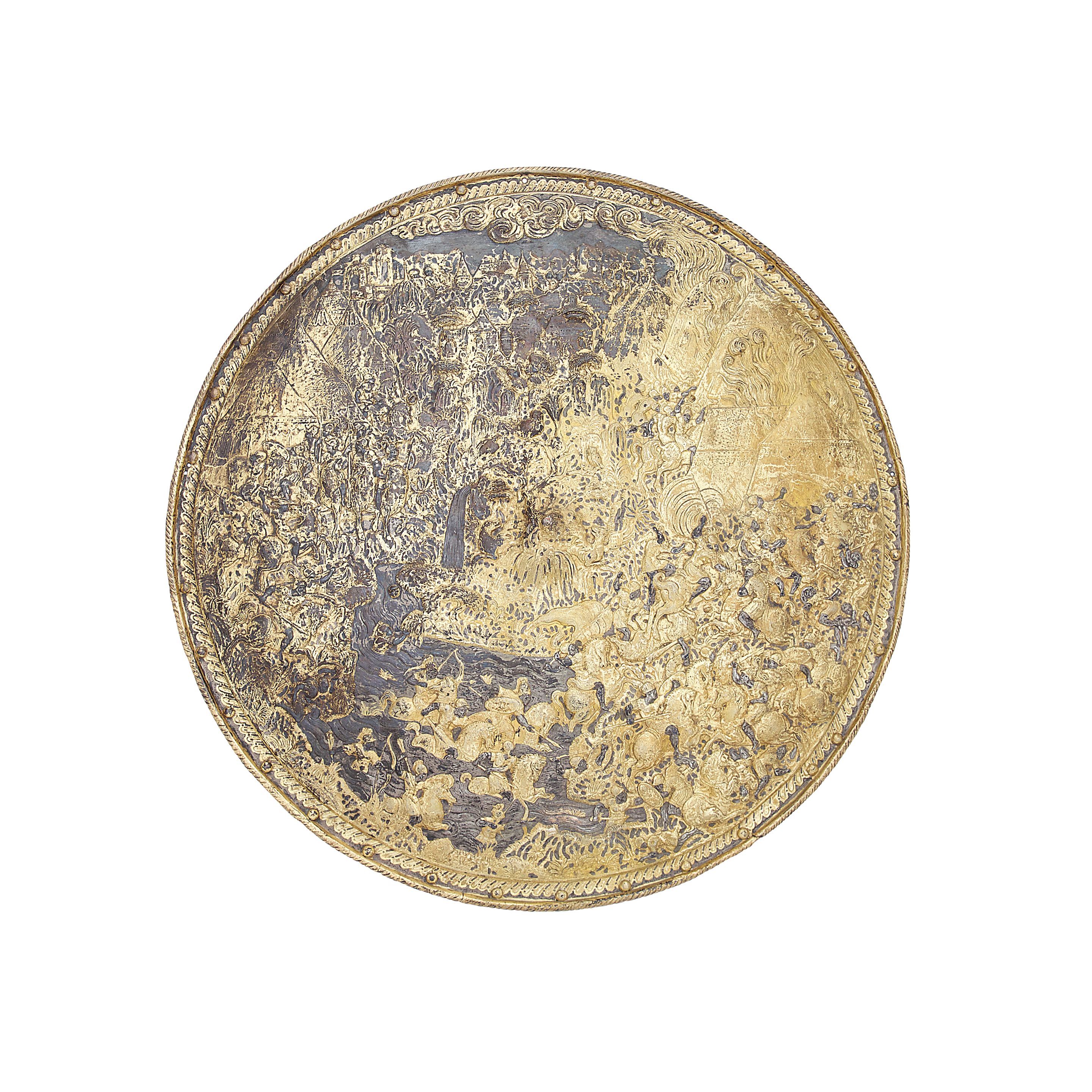 Bonhams : An English Electrotype Copy of A French Parade Shield Of ...