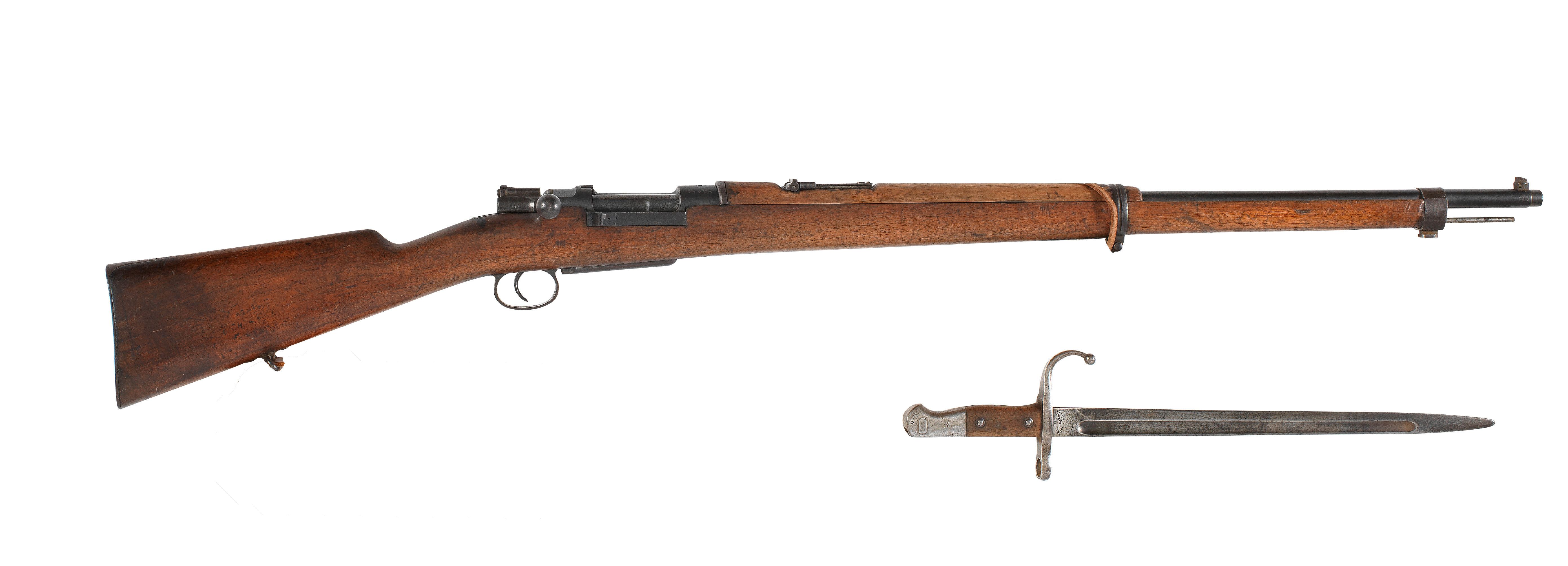 An 8mm Turkish 'G98' bolt-action service rifle by Mauser, no. ٣٠٠٧٨ ...