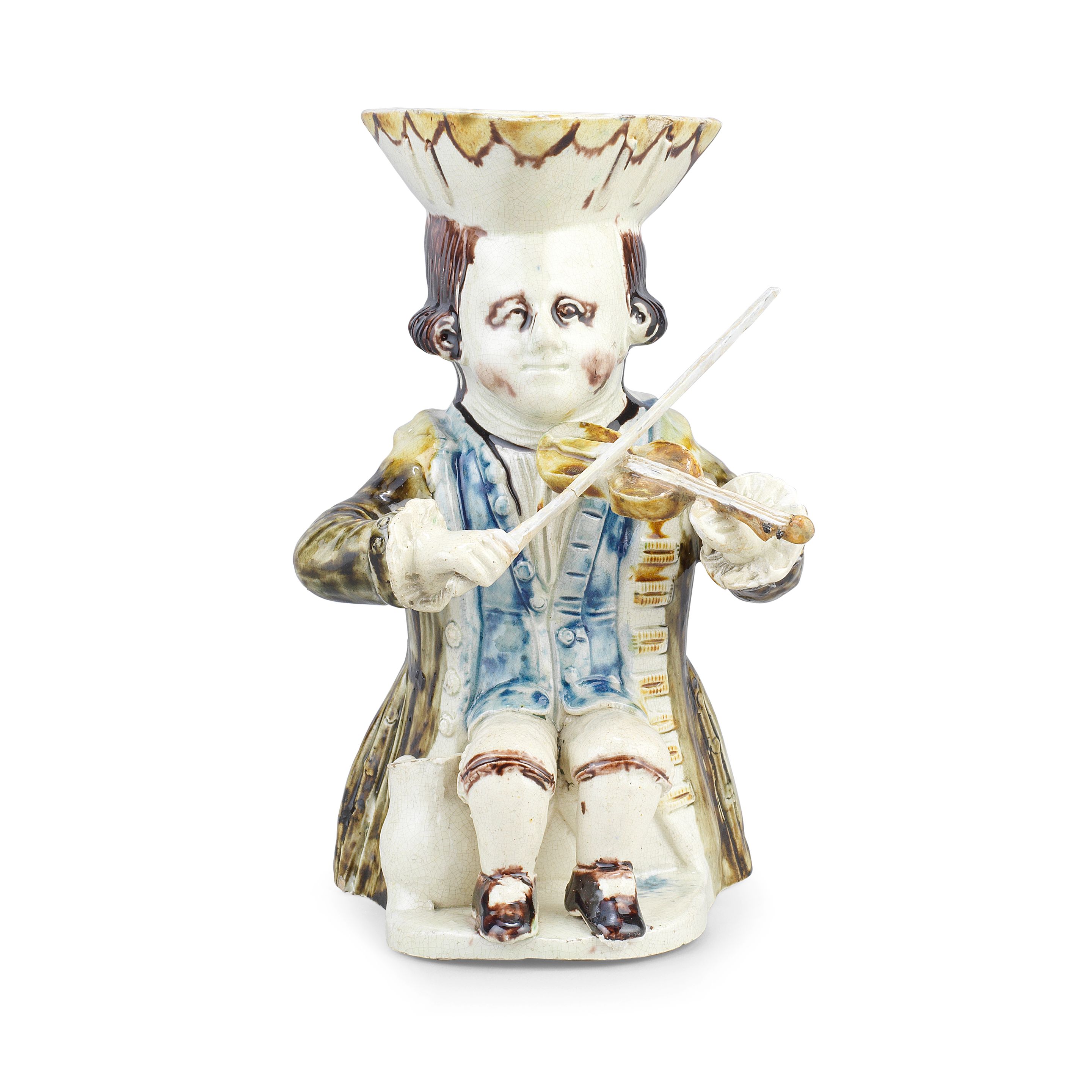 Bonhams : A very rare 'Fiddler' Toby jug from the 'Midshipman Family ...