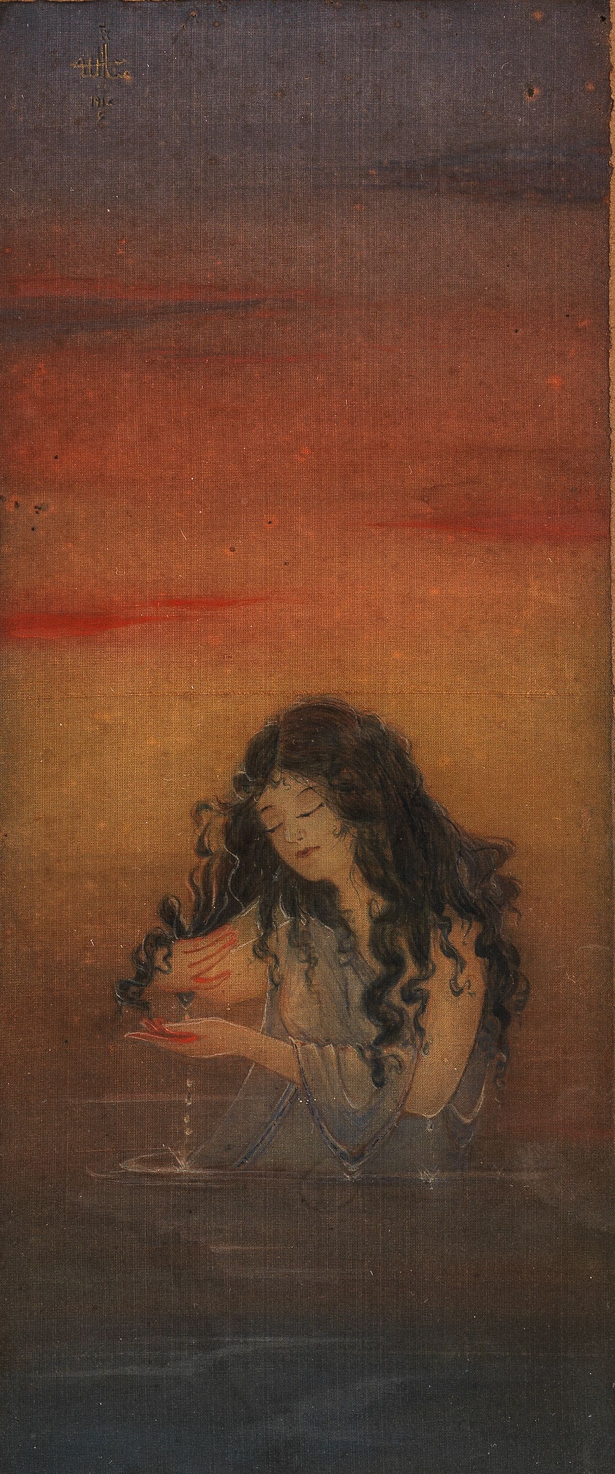 Bonhams : Inayatullah (Pakistani, 20th Century) Drops are Fair