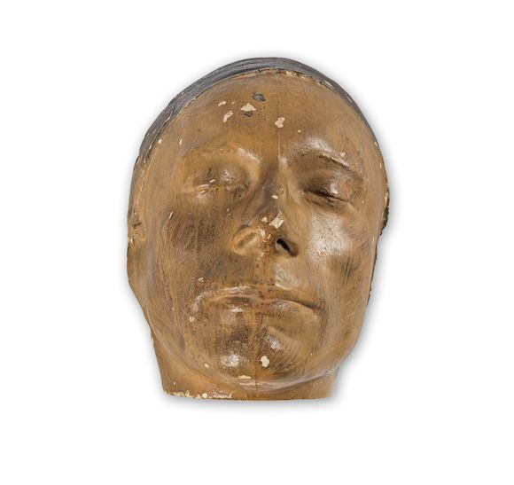 Bonhams : A PLASTER LIFE MASK OF JOHN KEATS (1795-1821) Probably cast ...