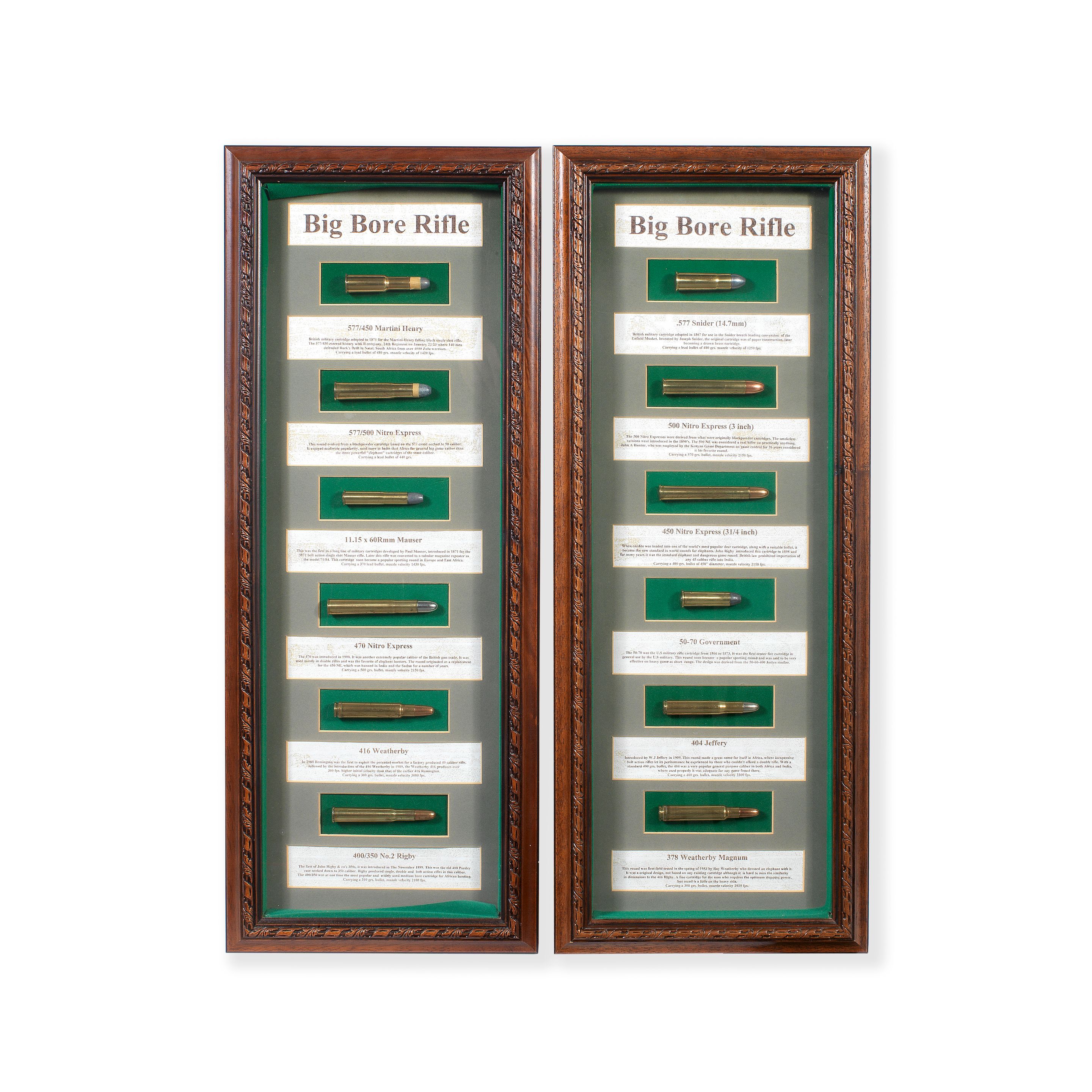 Bonhams : Two cartridge display boards