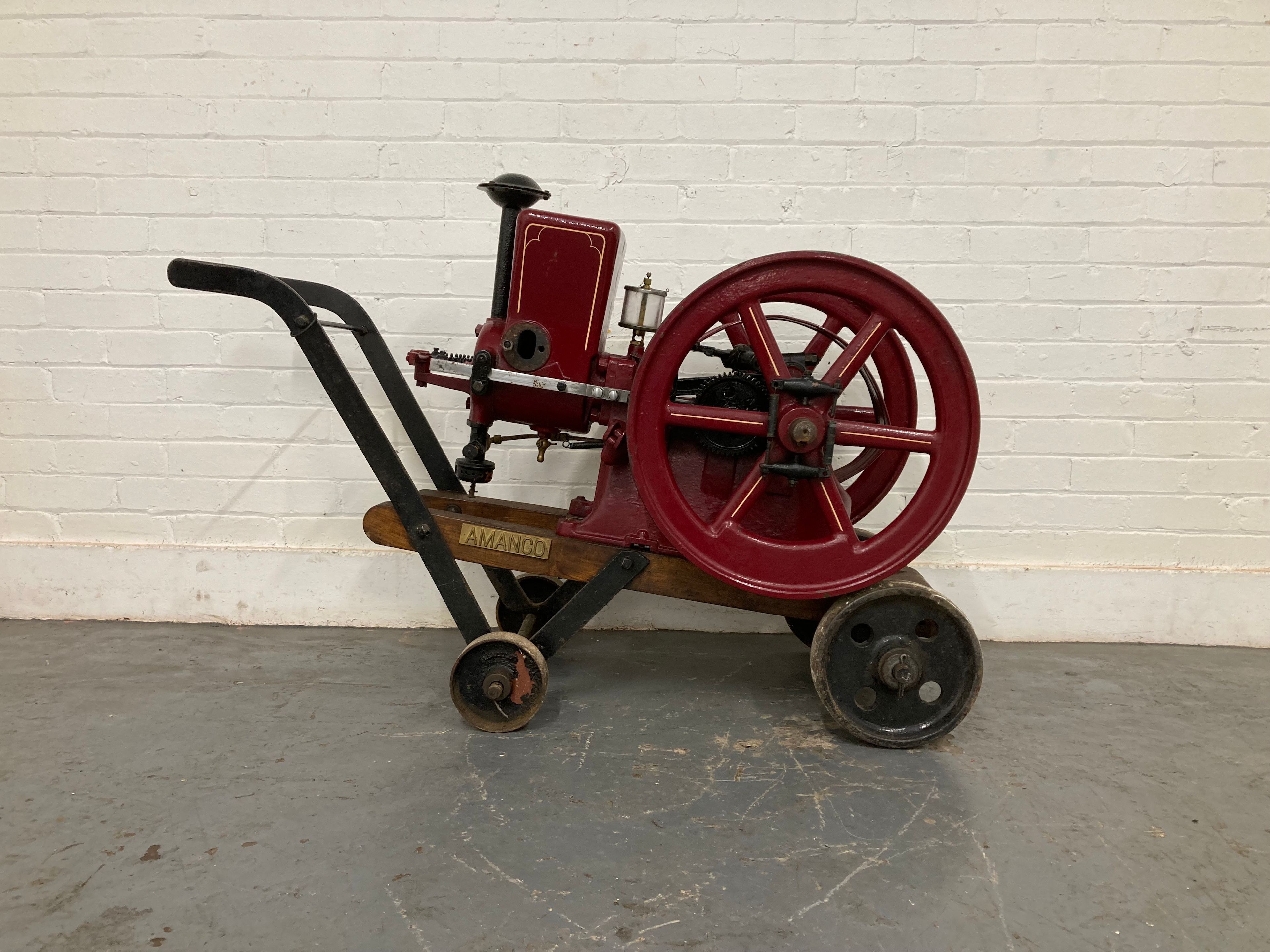 Bonhams Cars : A 2¼HP Amanco Hiredman stationary engine by Associated ...