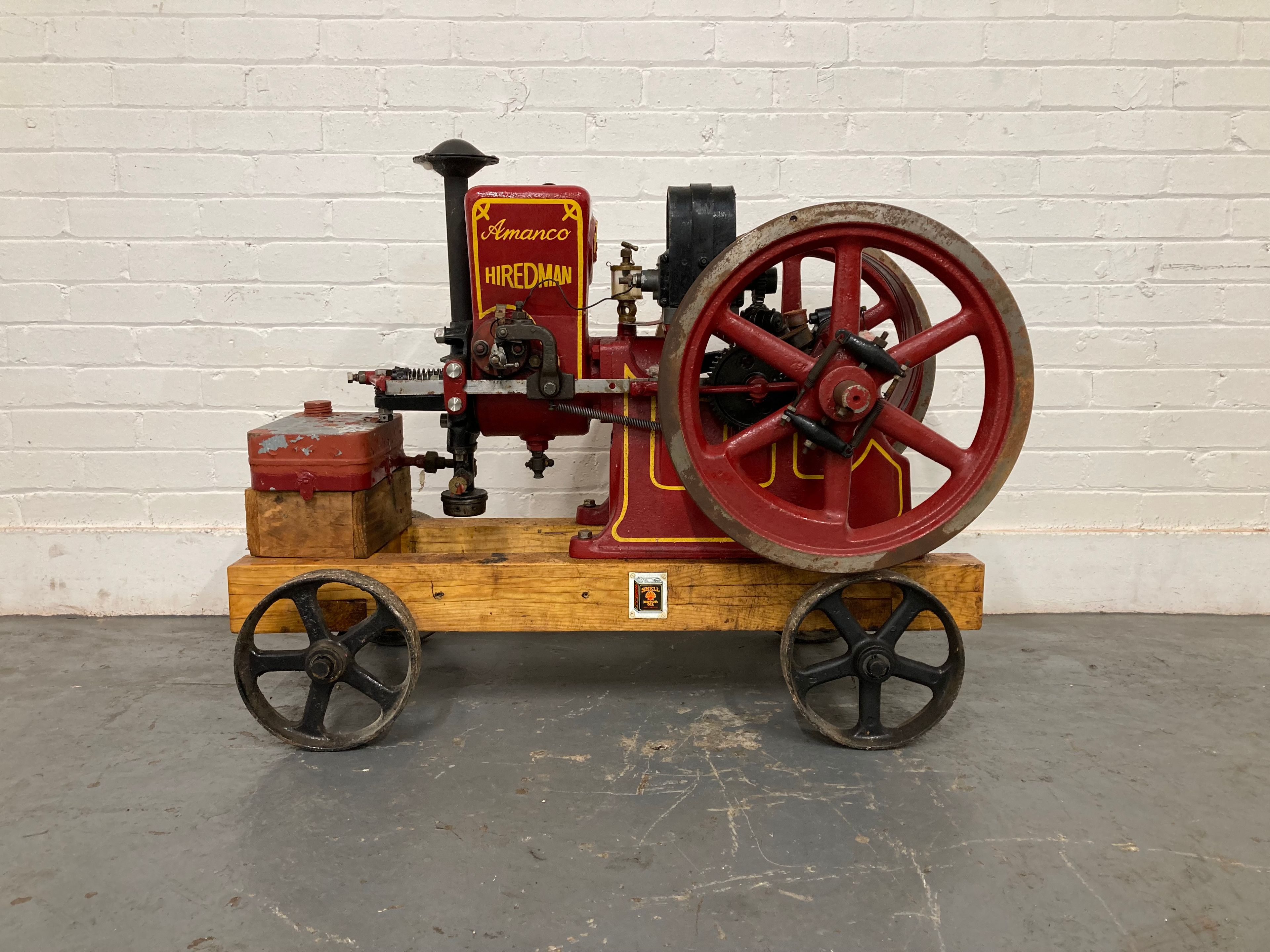 Bonhams Cars : An Amanco Hiredman 2¼HP stationary engine