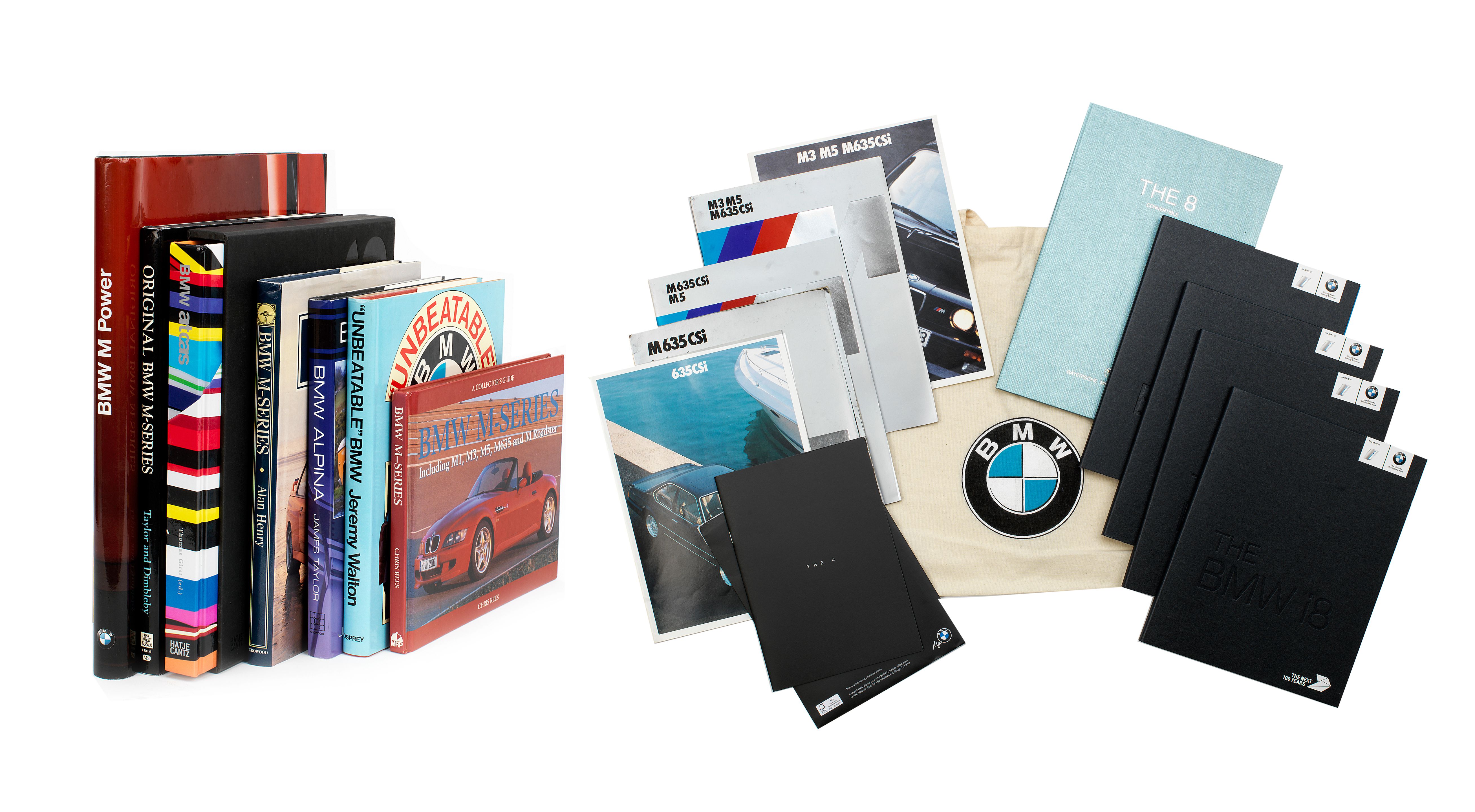 Bonhams Cars : Five 1980s BMW sales brochures and other BMW literature ...