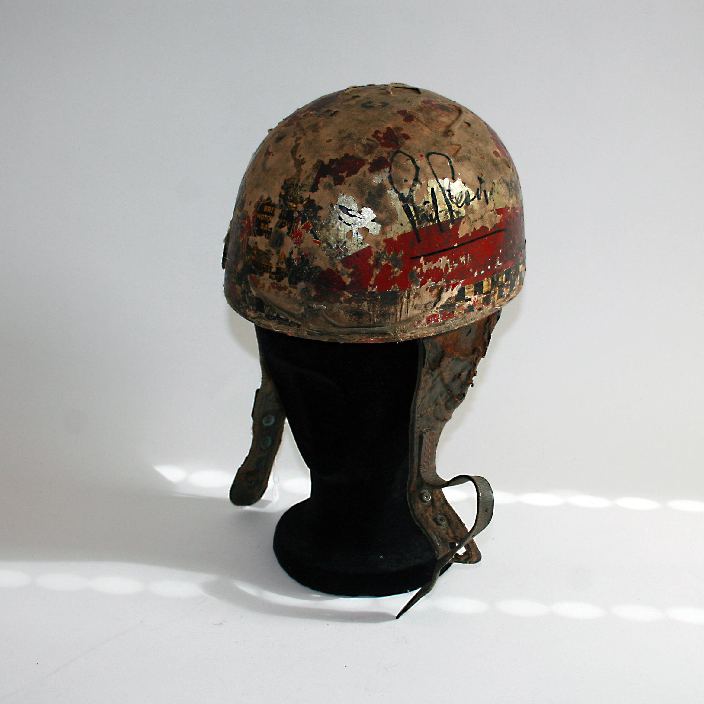 Bonhams Cars : Phil Read's first motorcycle racing helmet, 1954: A ...