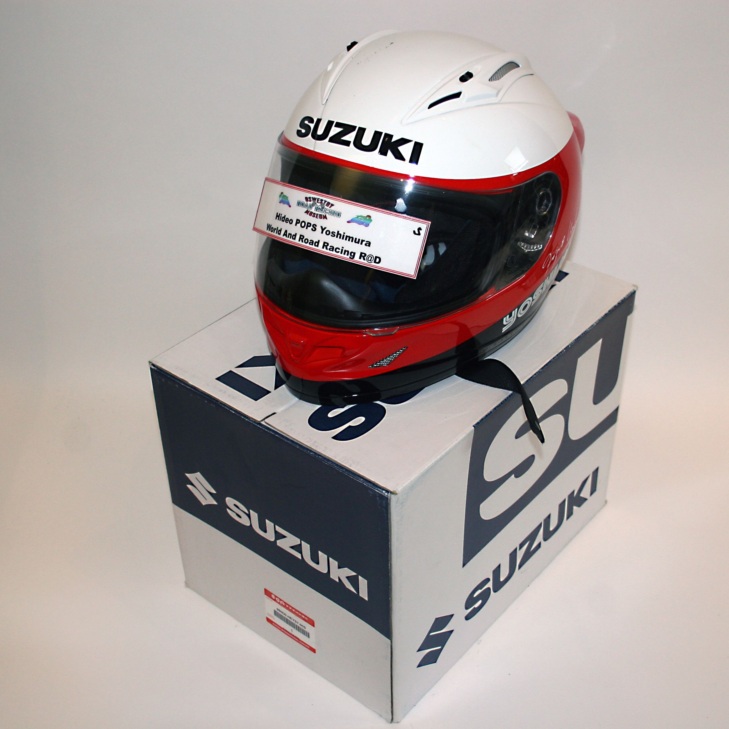 Bonhams Cars : Hideo 'Pops' Yoshimura: A signed Suzuki full-face ...
