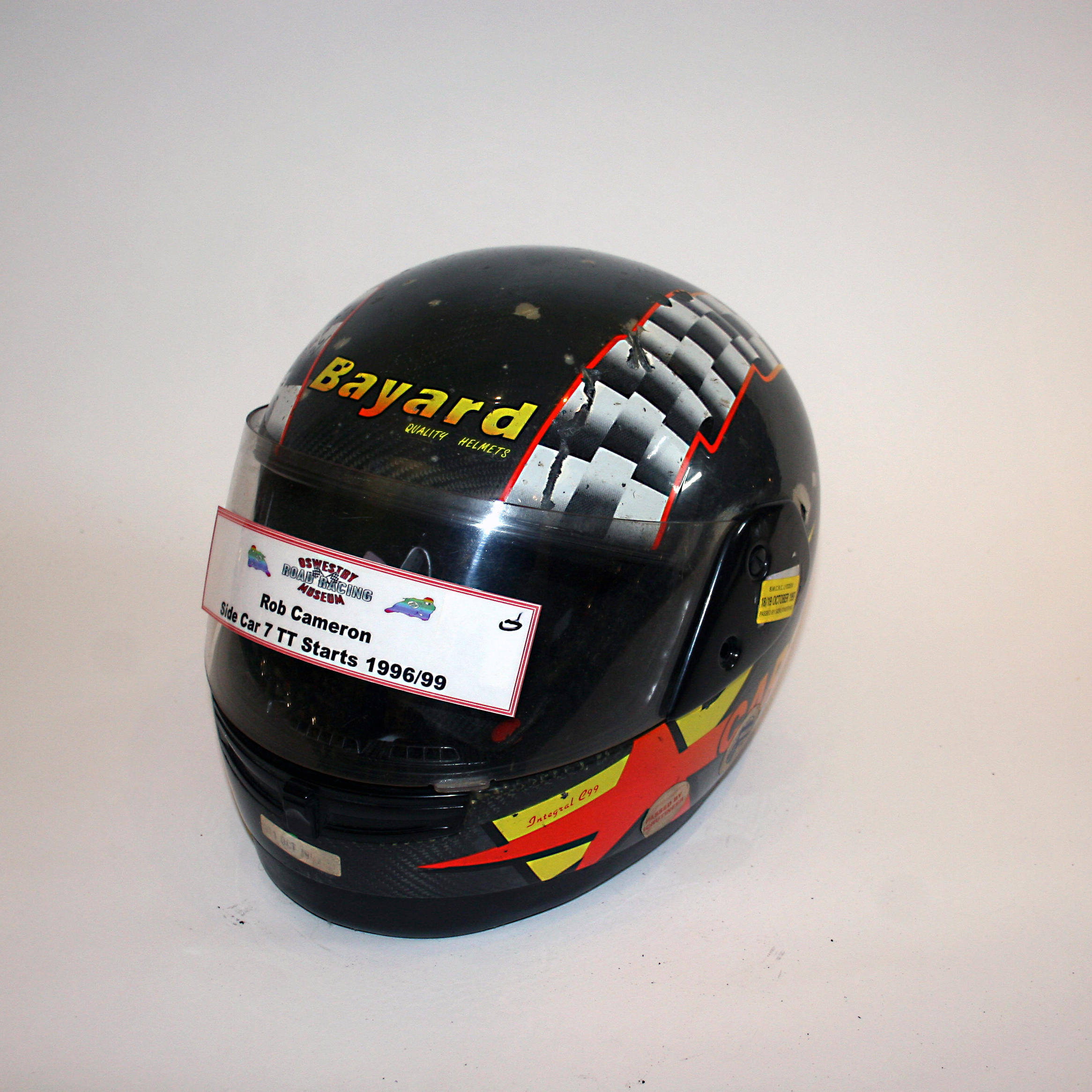 Bonhams Cars : Rob Cameron: A signed Integral C99 full-face helmet by ...