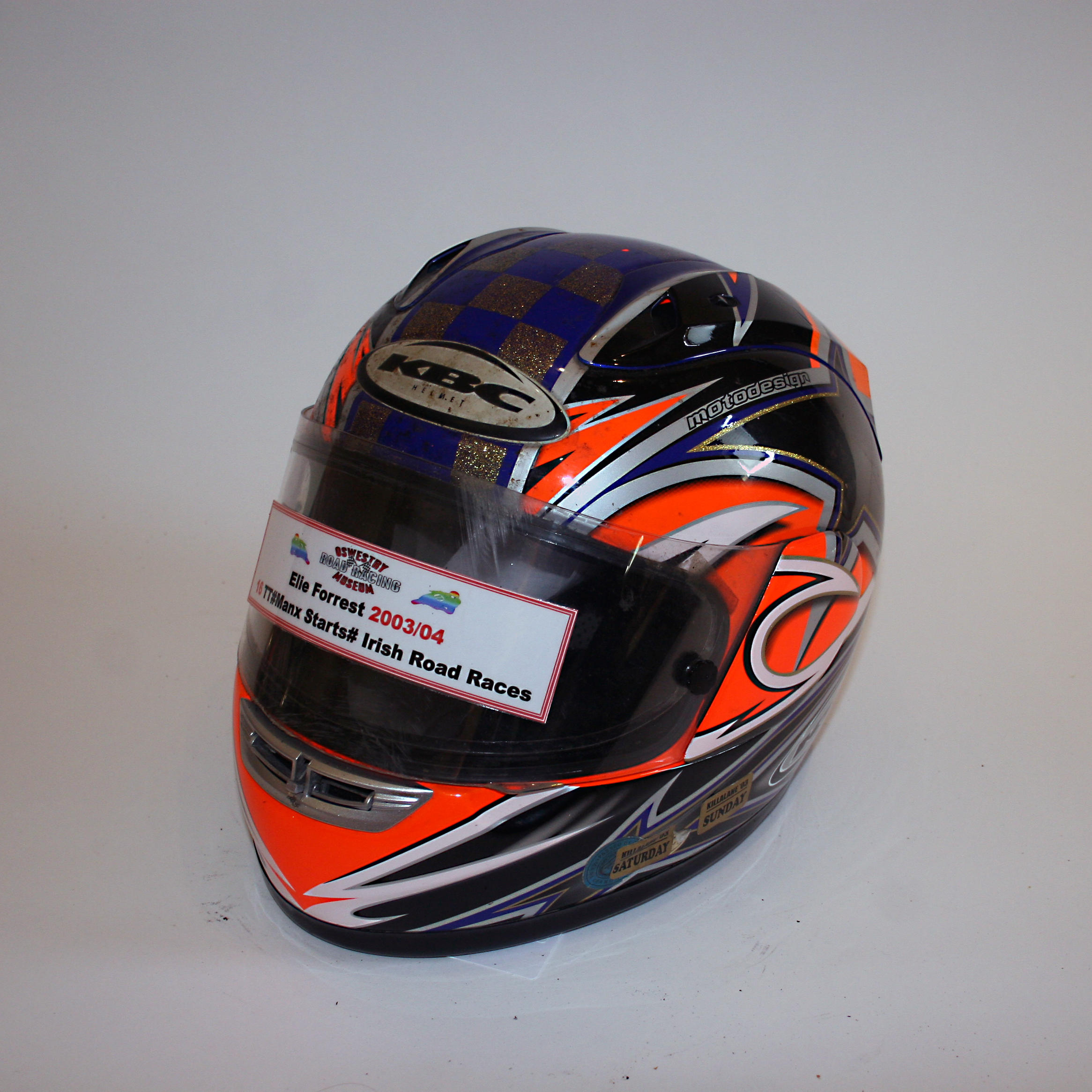 Bonhams Cars : Eleanor Forrest: A full-face helmet by KBC, 2003/04