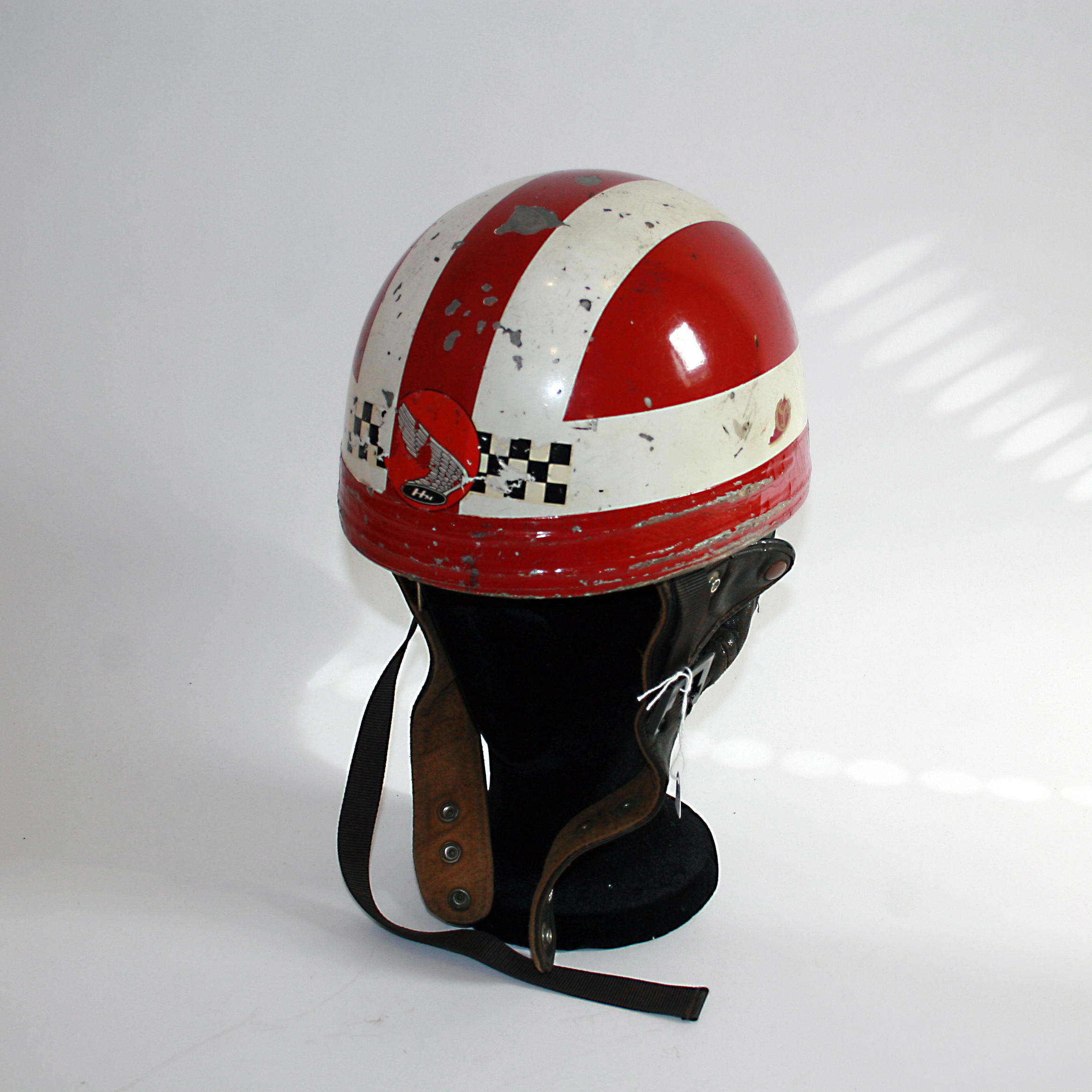 Bonhams Cars : Ralph Bryans: A signed Cromwell pudding basin helmet
