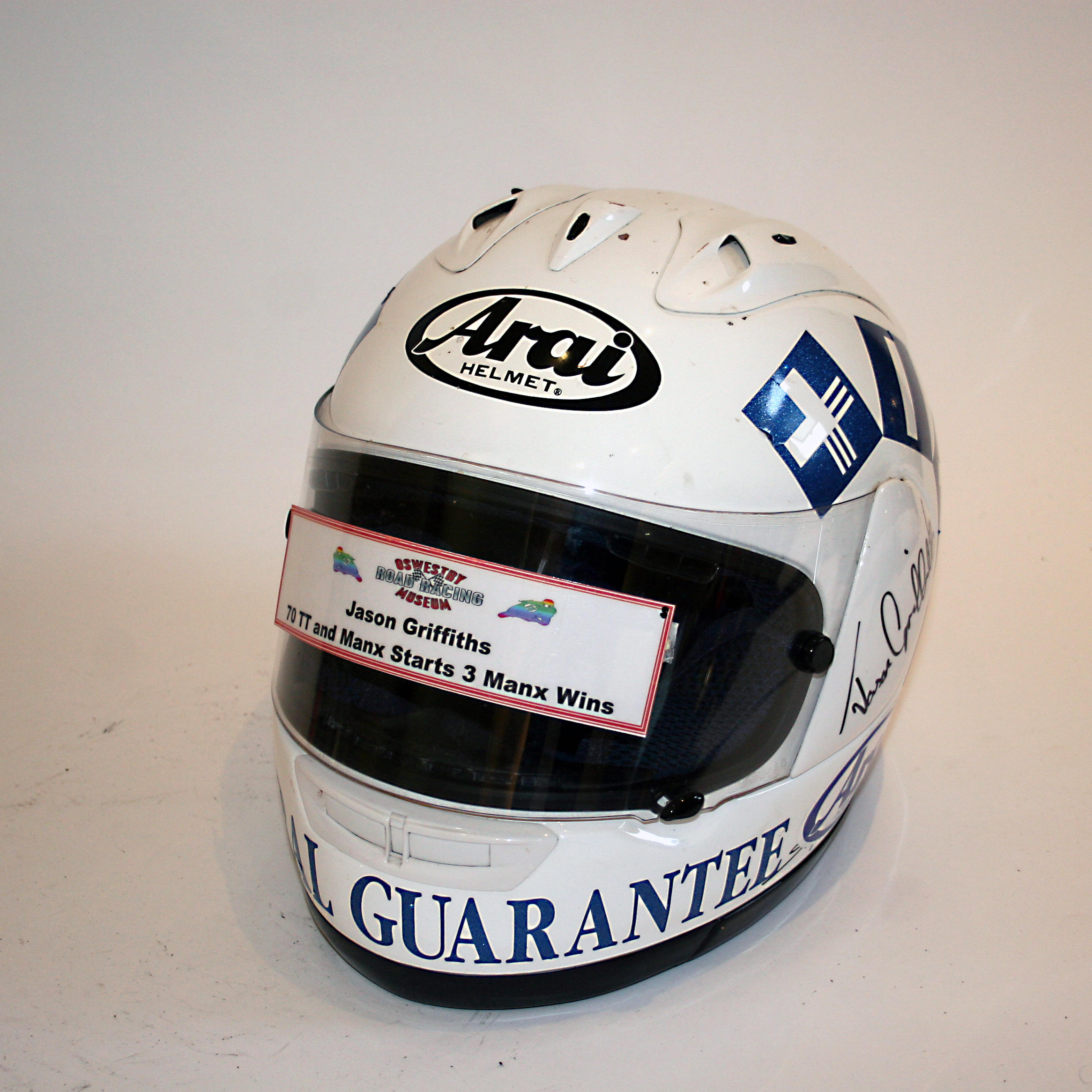 Bonhams Cars : Jason Griffiths: A full-face RX-7 RR4 helmet by Arai ...