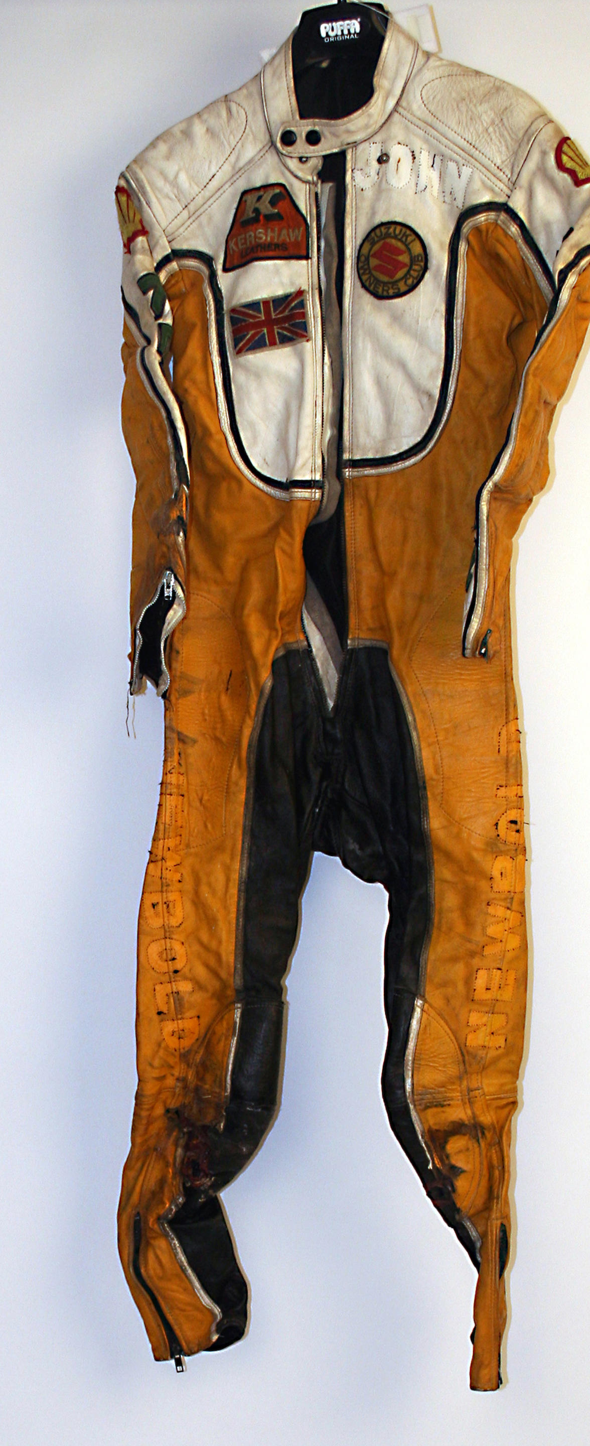 Bonhams Cars : John Newbold: A set of racing leathers by Kershaw Leathers