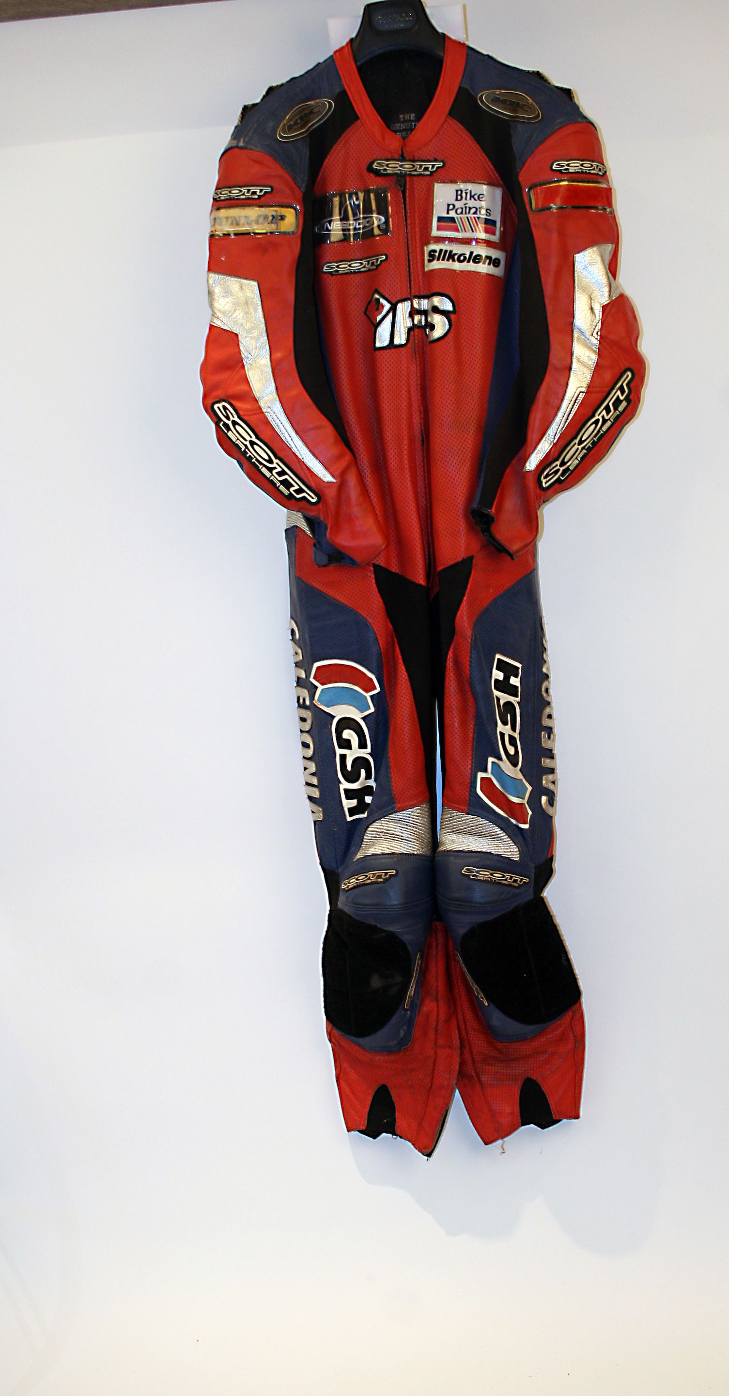 Bonhams Cars : Callum Ramsey: A signed set of racing leathers by Scott