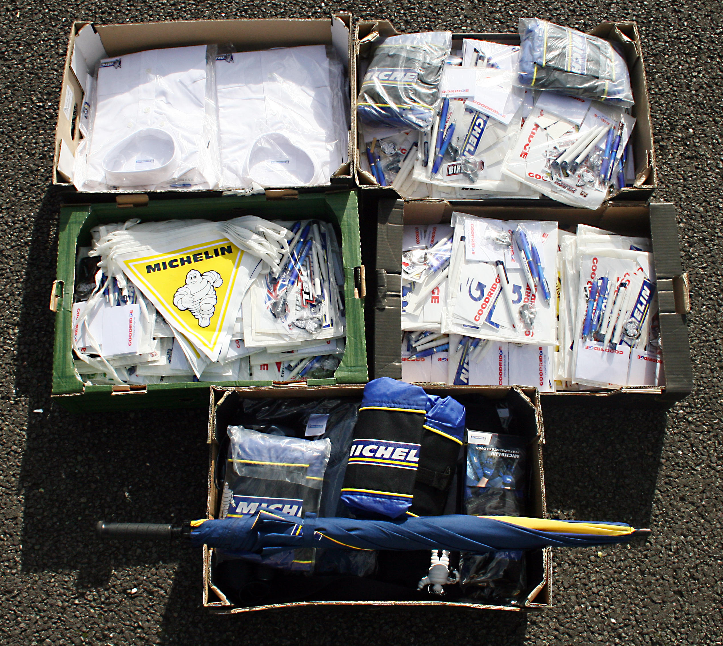 Bonhams Cars : Michelin: assorted promotional clothing and items ((Qty))