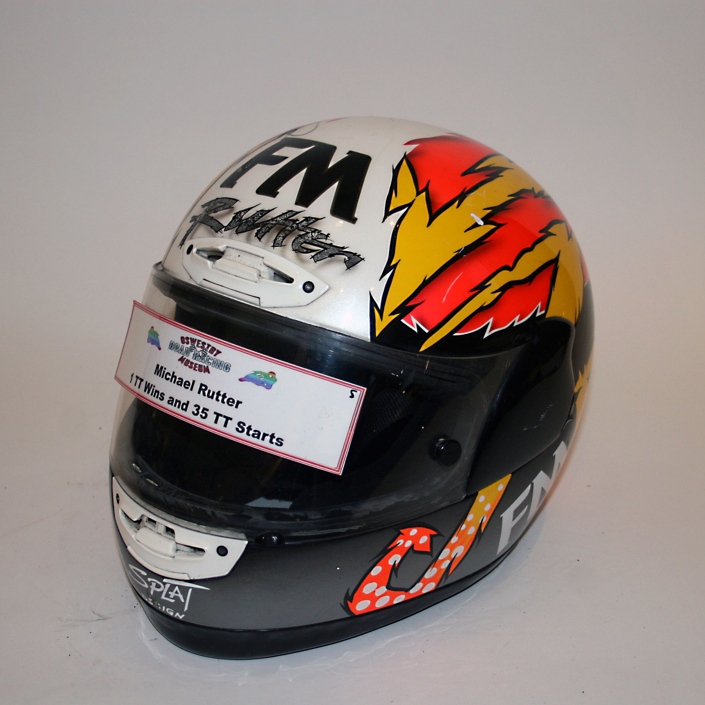 Michael Rutter: A signed full-face - Auktionen & Preisarchiv