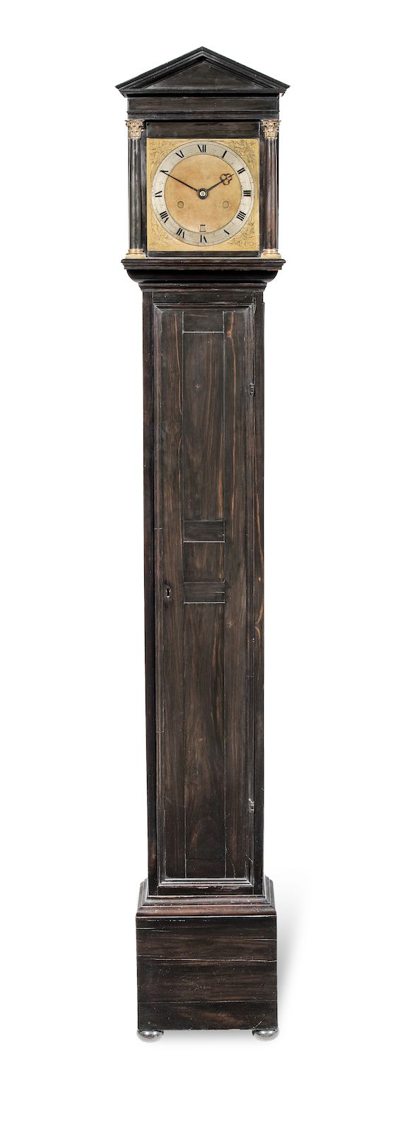 Bonhams : A very fine and rare 17th century longcase clock movement ...