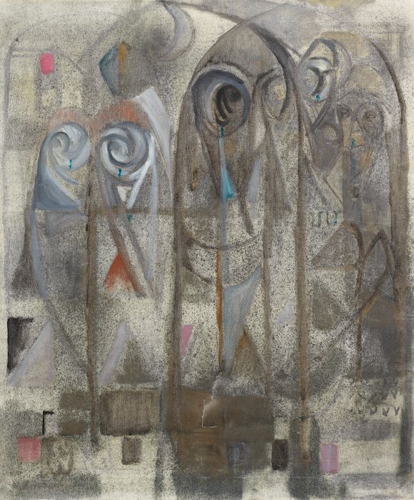 Bonhams : Kahtan Awni (Iraq, 1926-1972) Arab Women