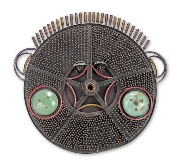 Bonhams Gonçalo Mabunda Mozambican Born 1975 Large Metal Mask 135