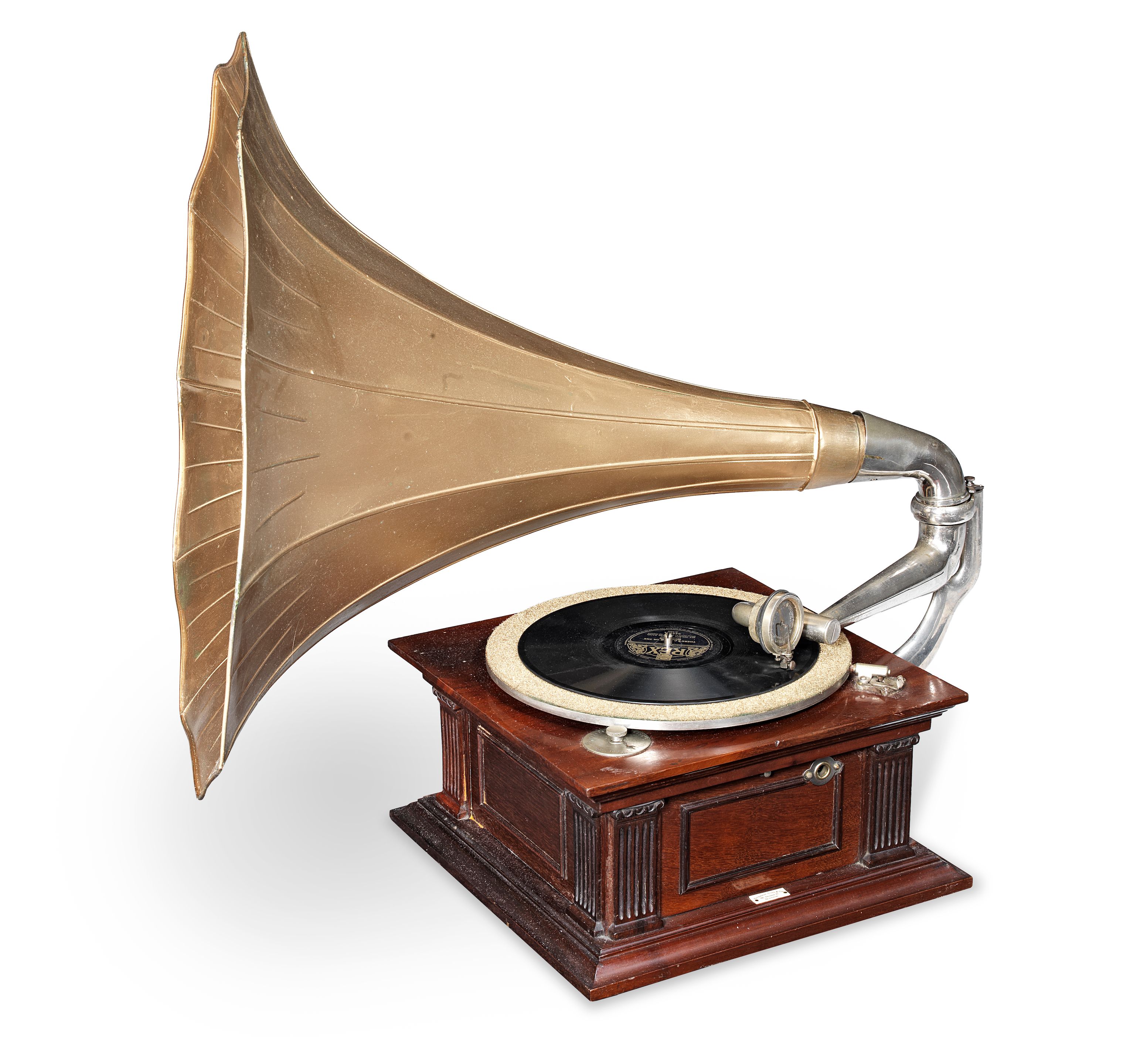 Bonhams : A Gramophone & Typewriter Ltd Senior Monarch horn Gramophone ...