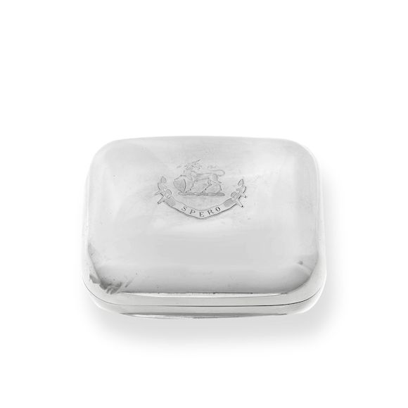 Bonhams : A Victorian silver soap box Charles Asprey & George Asprey ...