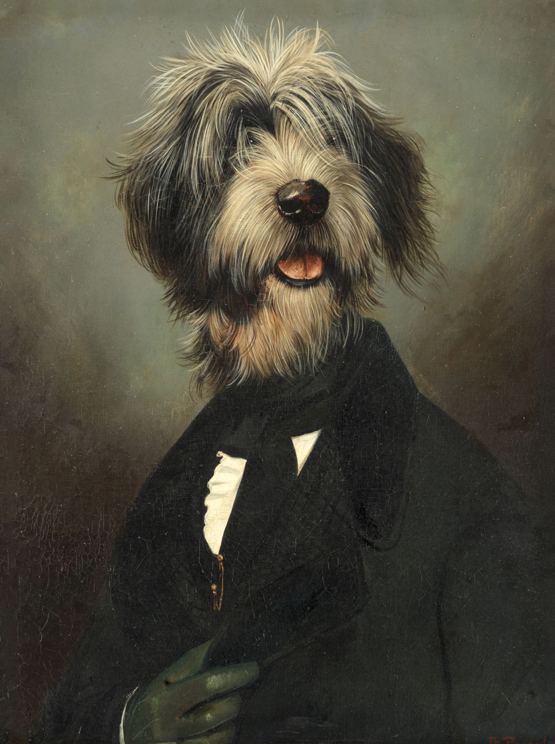 Bonhams : Thierry Poncelet (Belgian, born 1946) An old English sheepdog ...