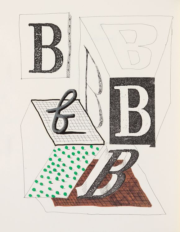 Bonhams : David Hockney R.A. (born 1937) Hockney's Alphabet, 1991 ...