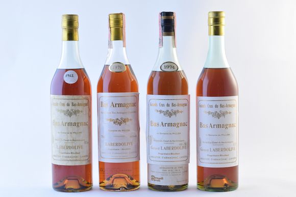 Bonhams : Laberdolive Bas Armagnac 1962, Domaine du Pillon (1 ...