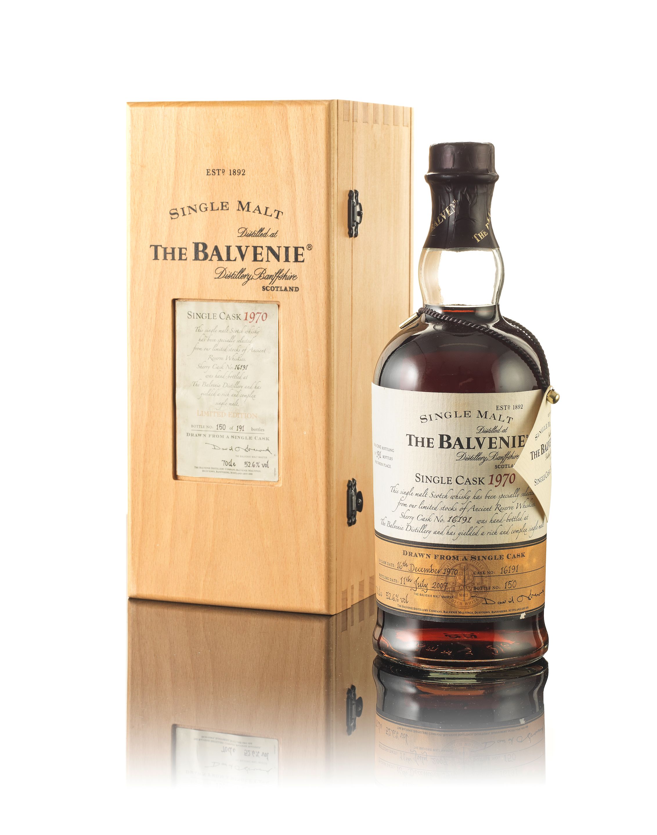 Bonhams : The Balvenie Single Cask-1970
